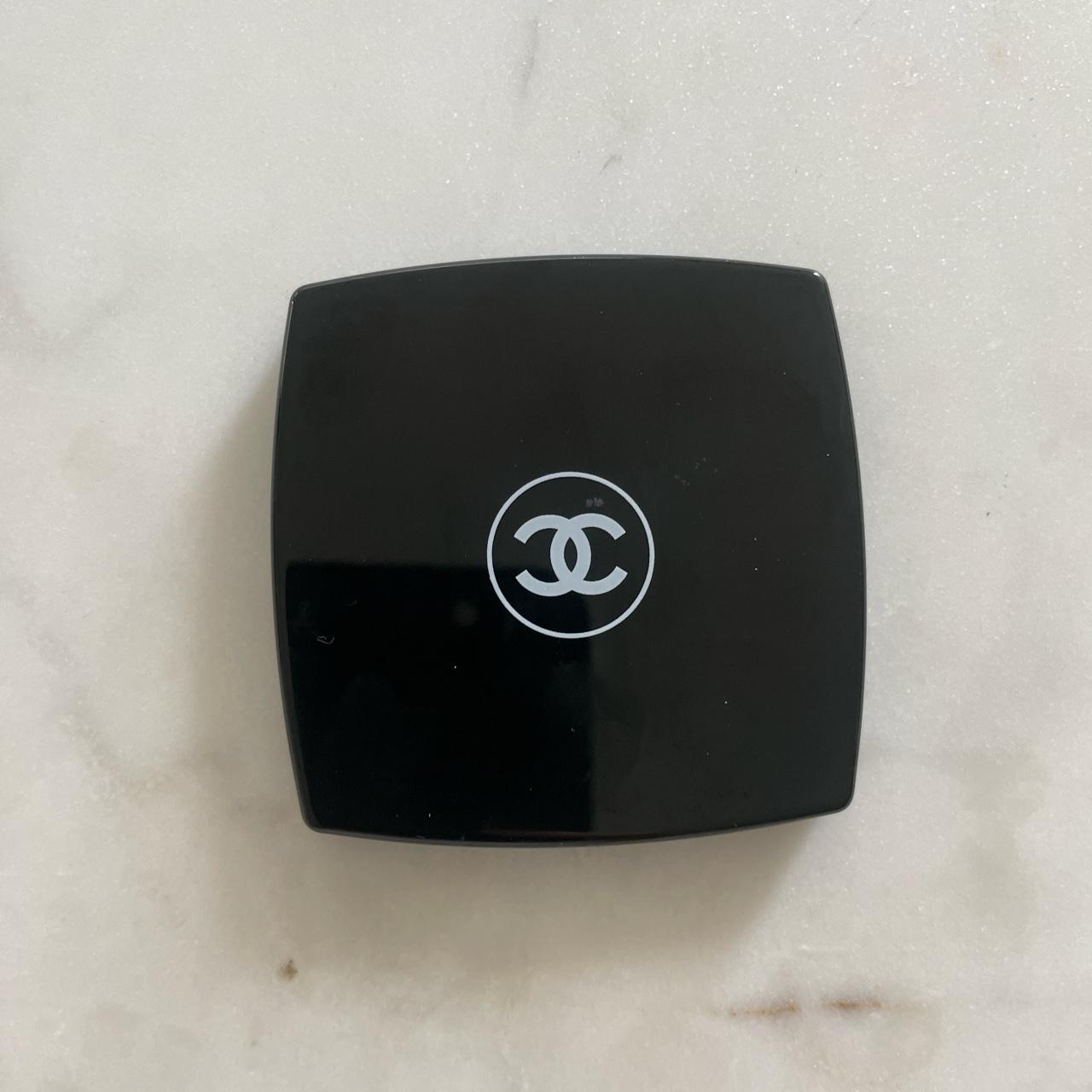 Chanel compact mirror Comes with dustcover - Depop