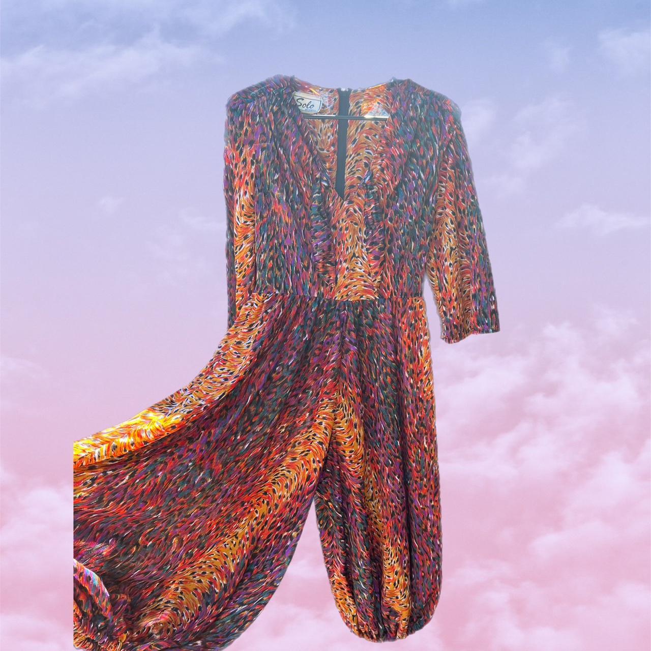 COLORFUL JUMPSUIT Gorgeous colorful jumpsuit with... - Depop