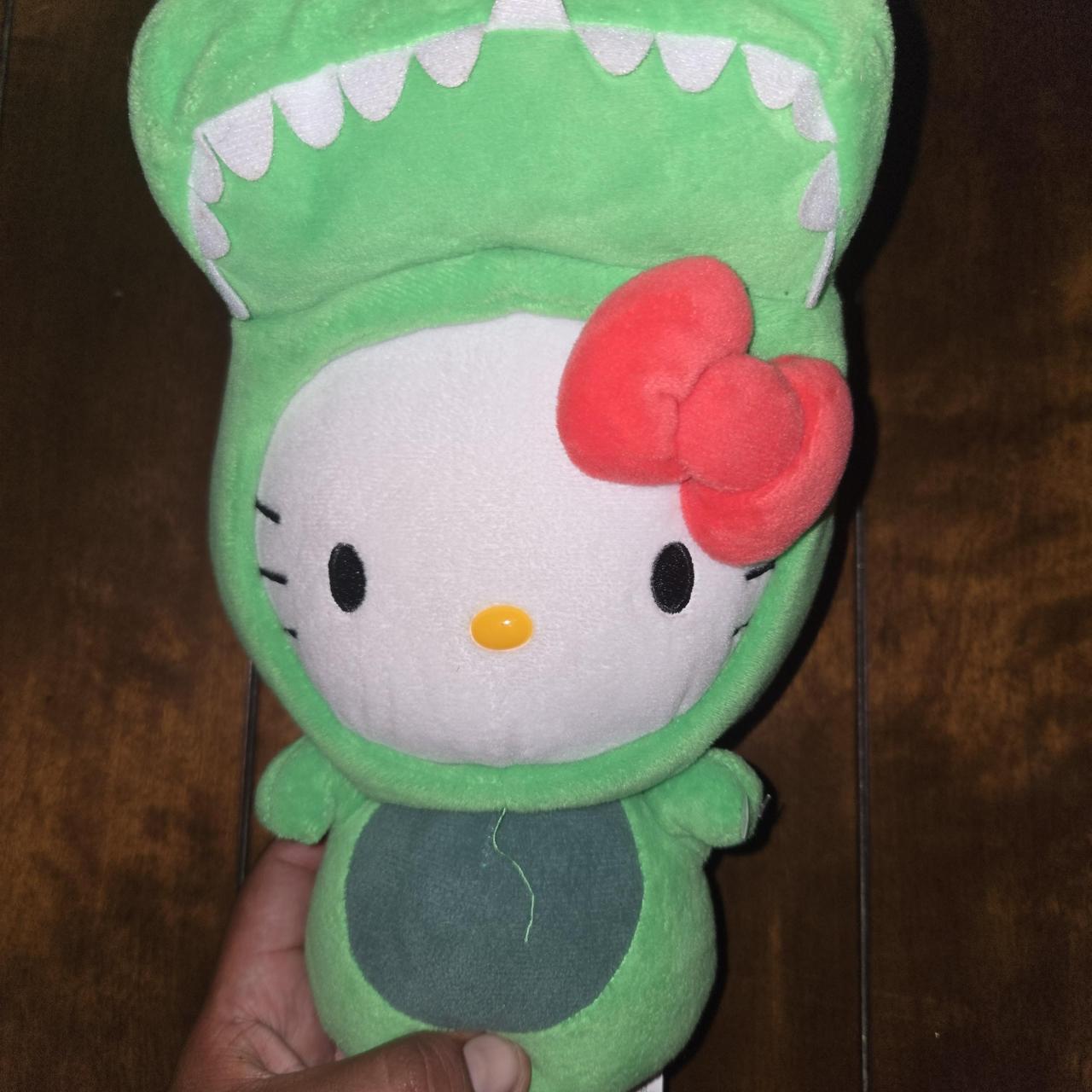 Green Hello Kitty crocodile plush #Sanrio | Depop