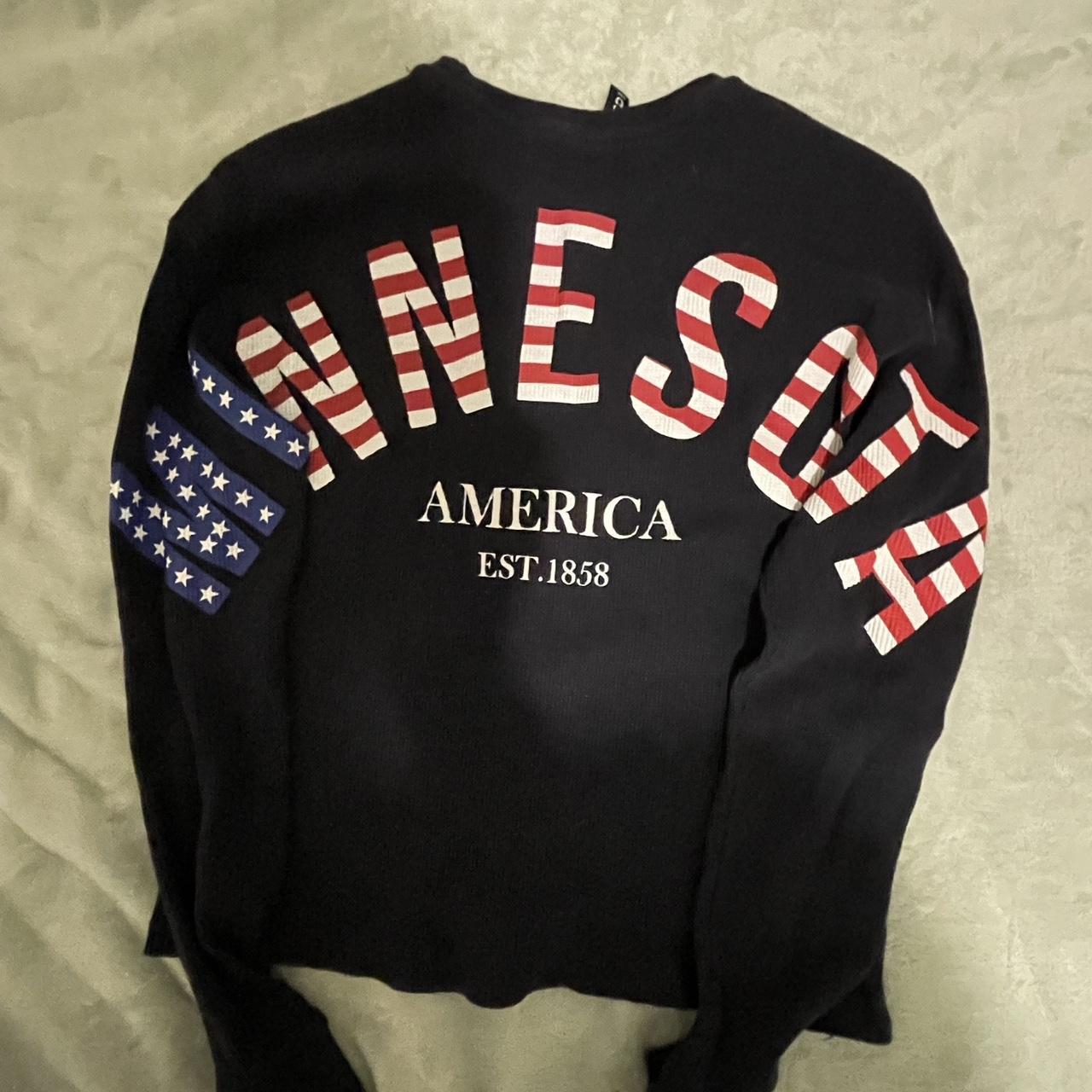 h&m minnesota usa long sleeve size S so lana del... - Depop