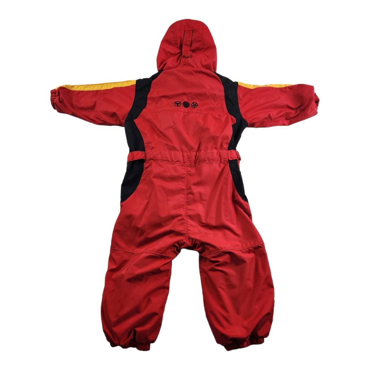 Vintage Columbia Sportswear Red Snowsuit Size: 24... - Depop