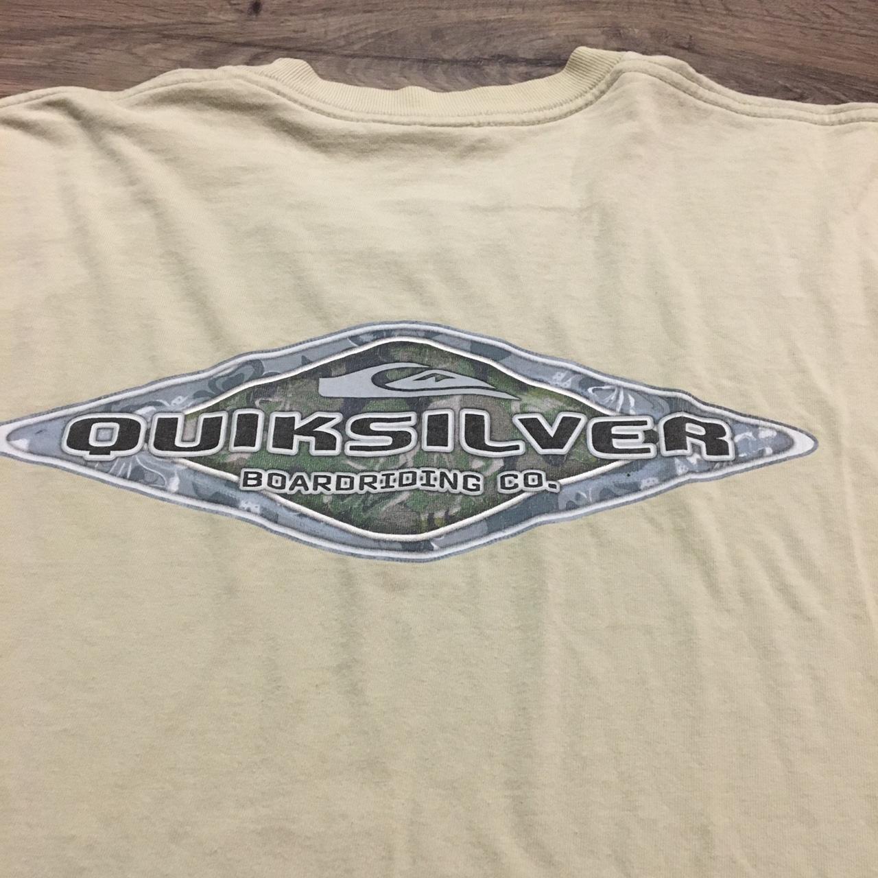 Early 2000s Quiksilver T Y2K Quik #skate #surf... - Depop