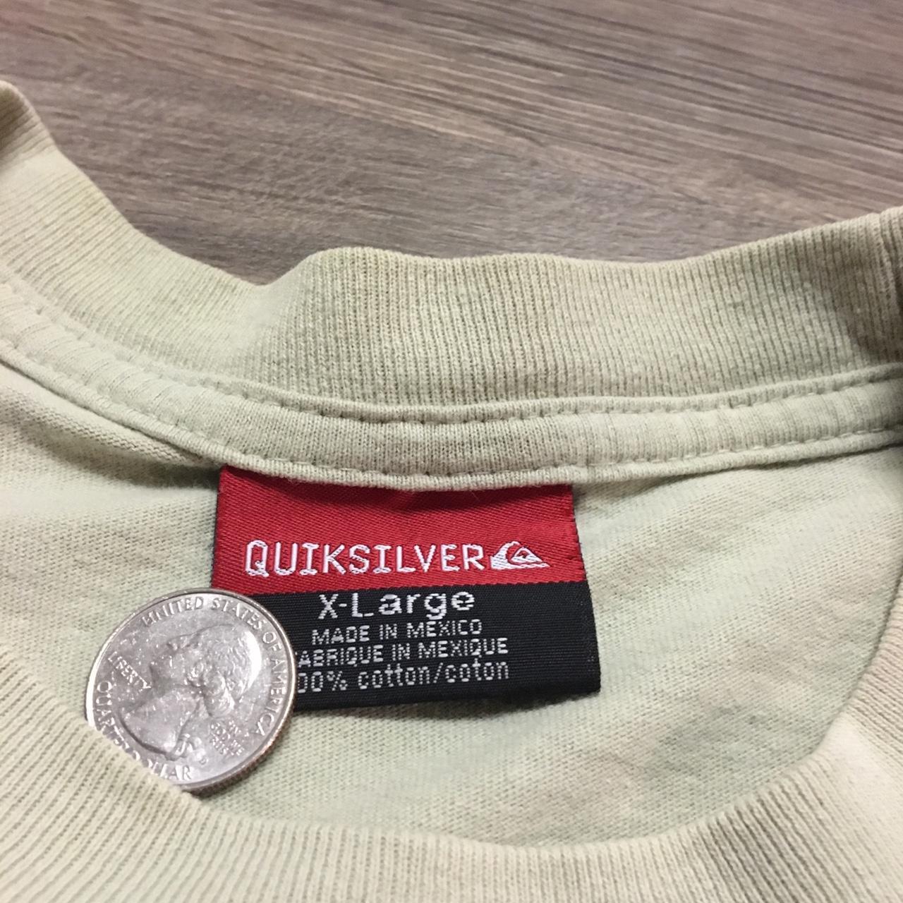 Early 2000s Quiksilver T Y2K Quik #skate #surf... - Depop