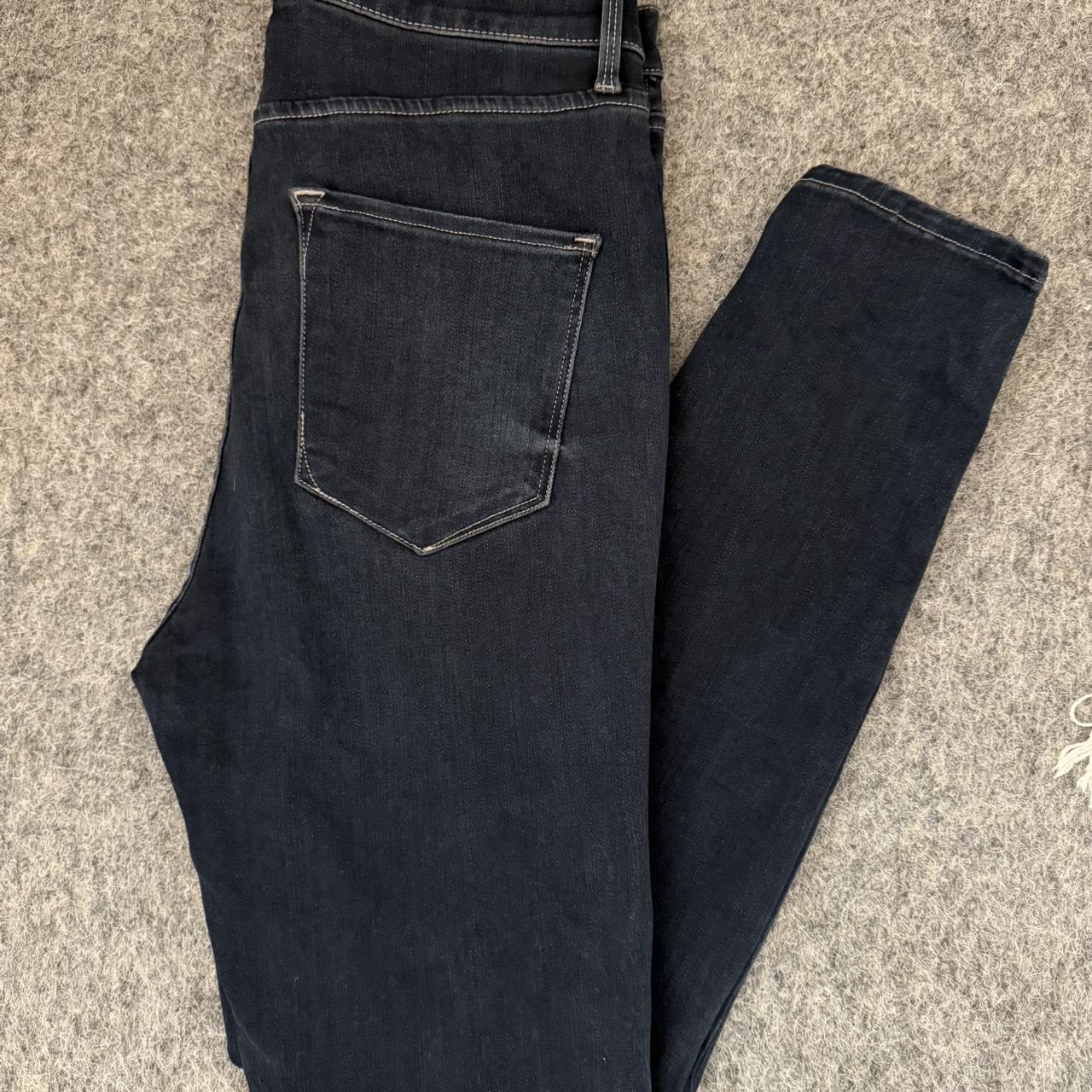 AYR Hi-Rise Skinny Jeans Dark Wash Blue W30 x... | Depop