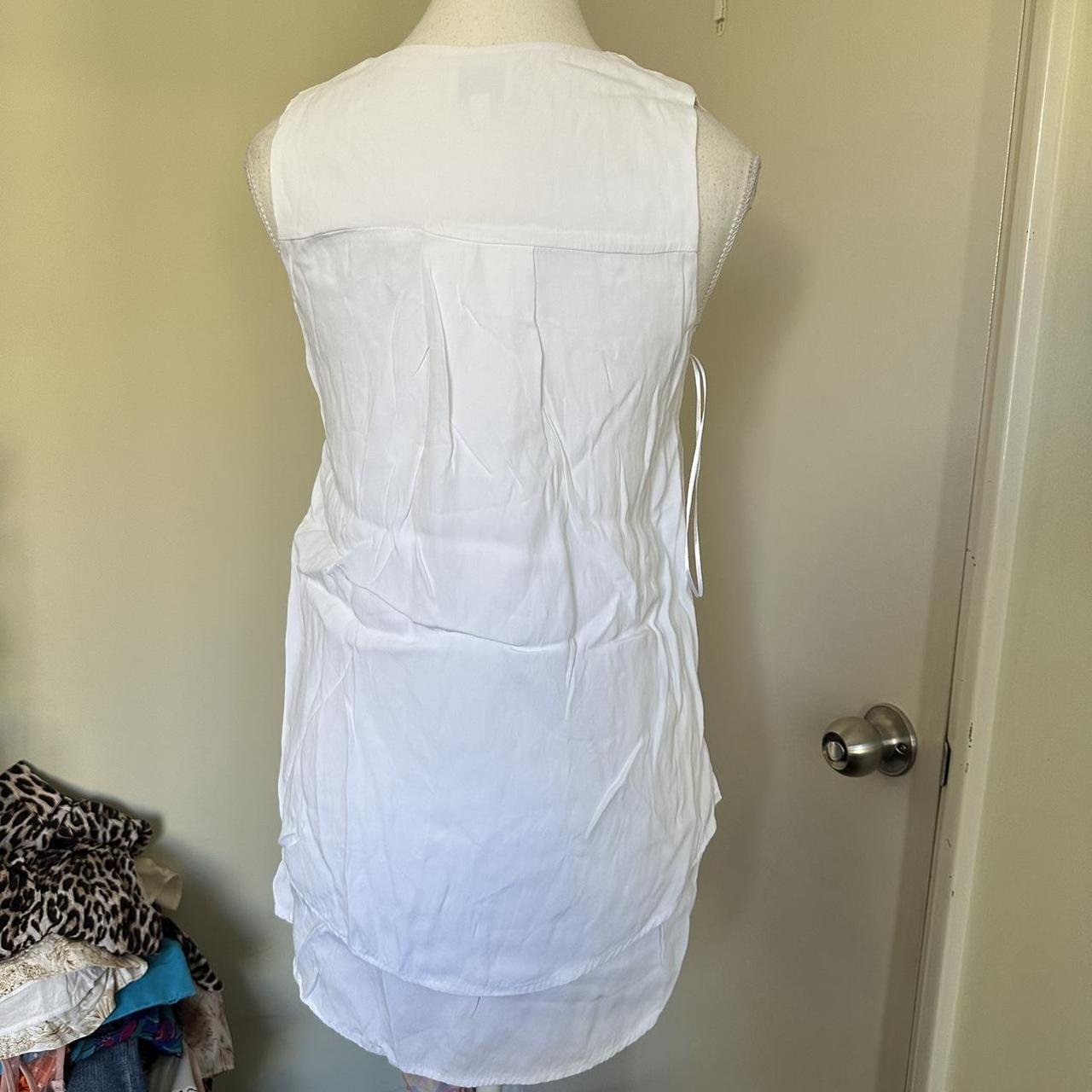 Witchery Layerd White Top 6 - Depop