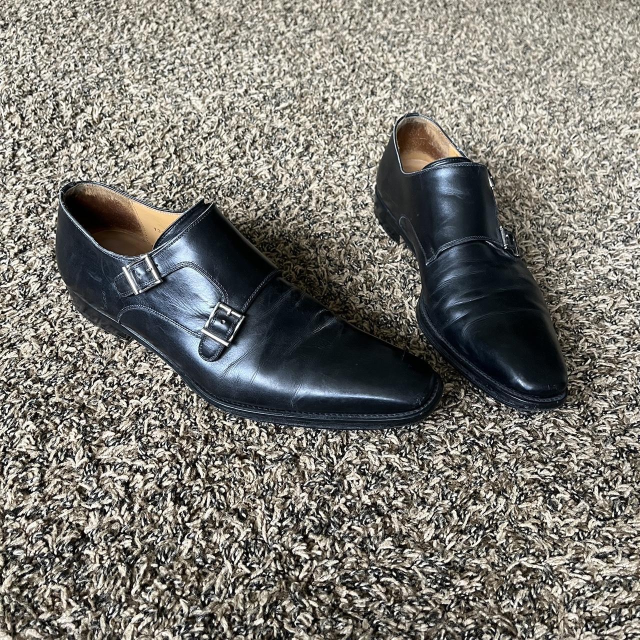 Magnanni 13274 double monk strap Normal signs of... - Depop