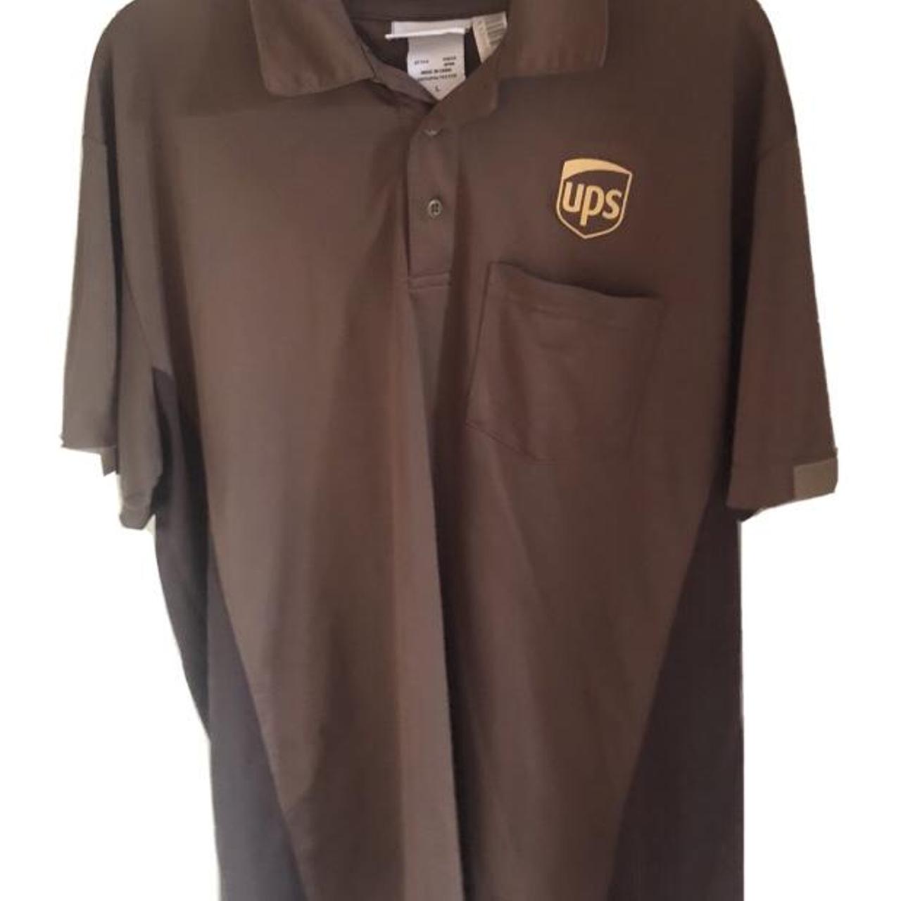 United Parcel Service Shirt - Mens Large #U.P.S #shirt - Depop