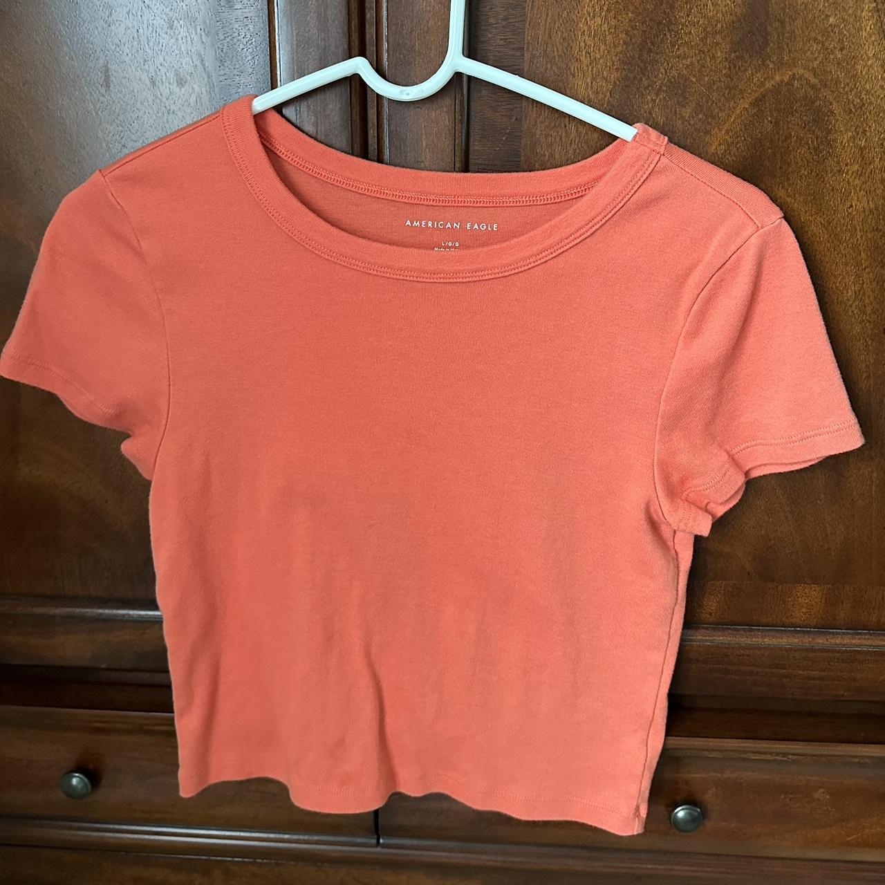 american eagle baby tee for reference i usually wear... - Depop