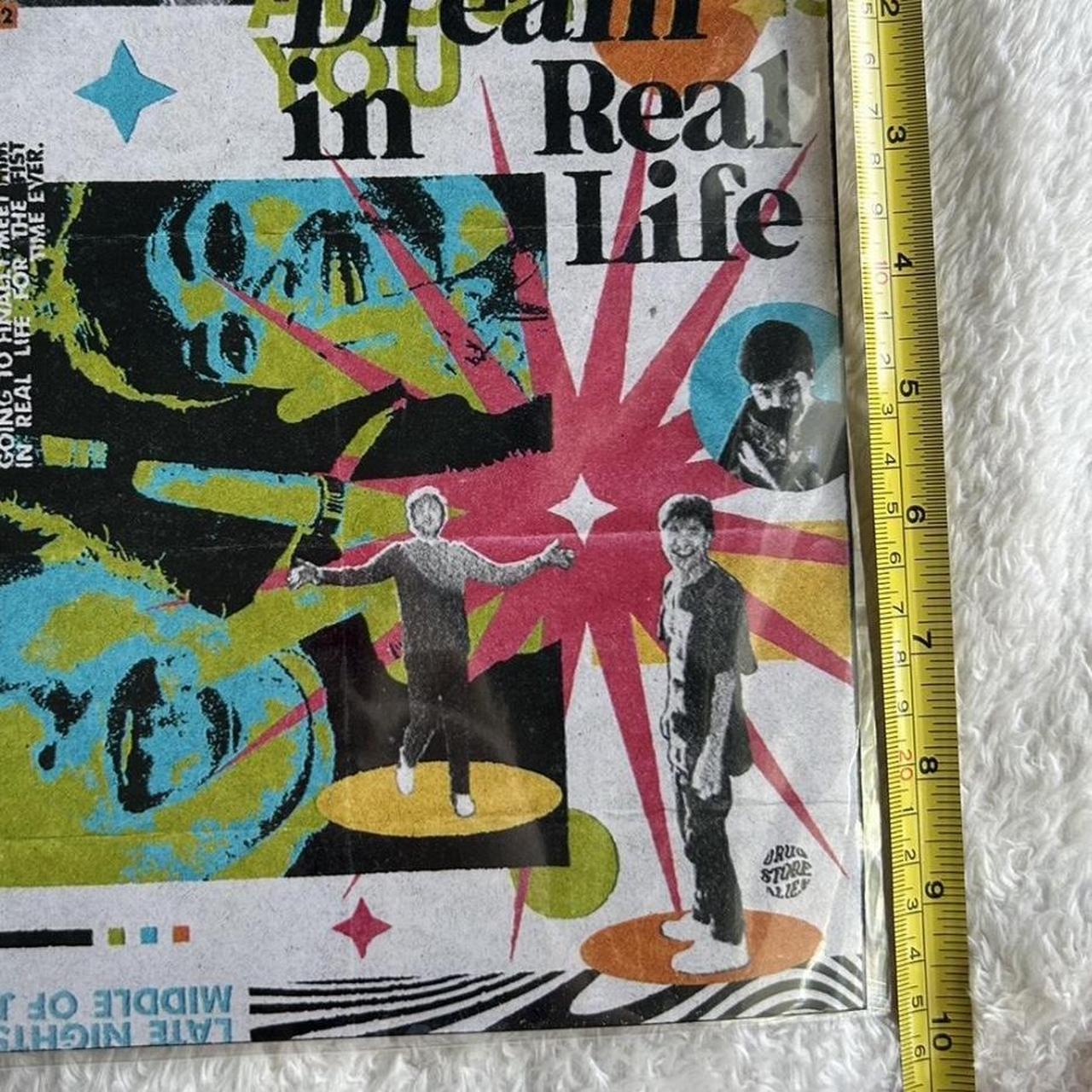I met dream in real life poster Width 8 inches... - Depop