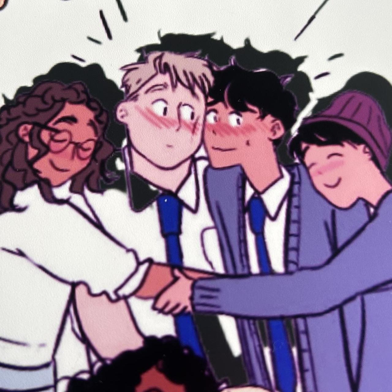 Heartstopper poster Super cute 8 inches wide 10... - Depop