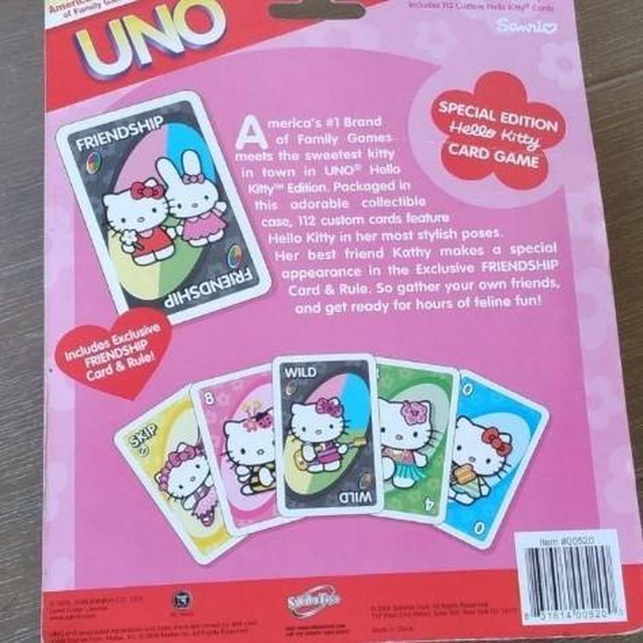 hello kitty special edition uno cards 🍓 DM BEFORE... - Depop