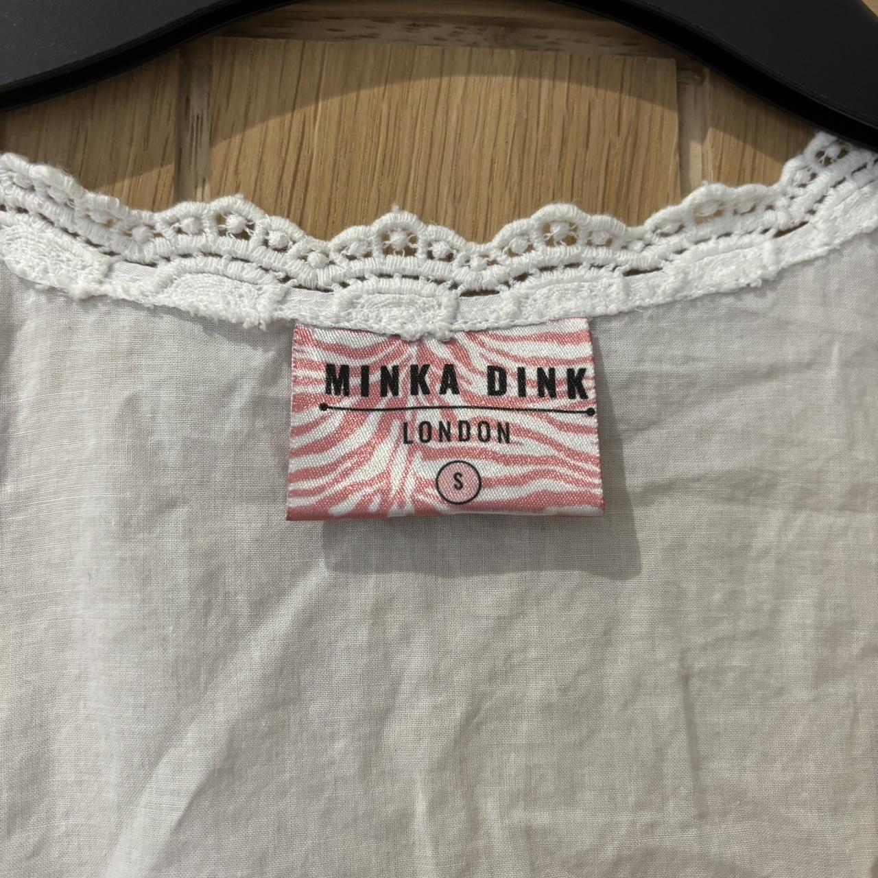 Minka Dink tie front top Really good condition only... - Depop