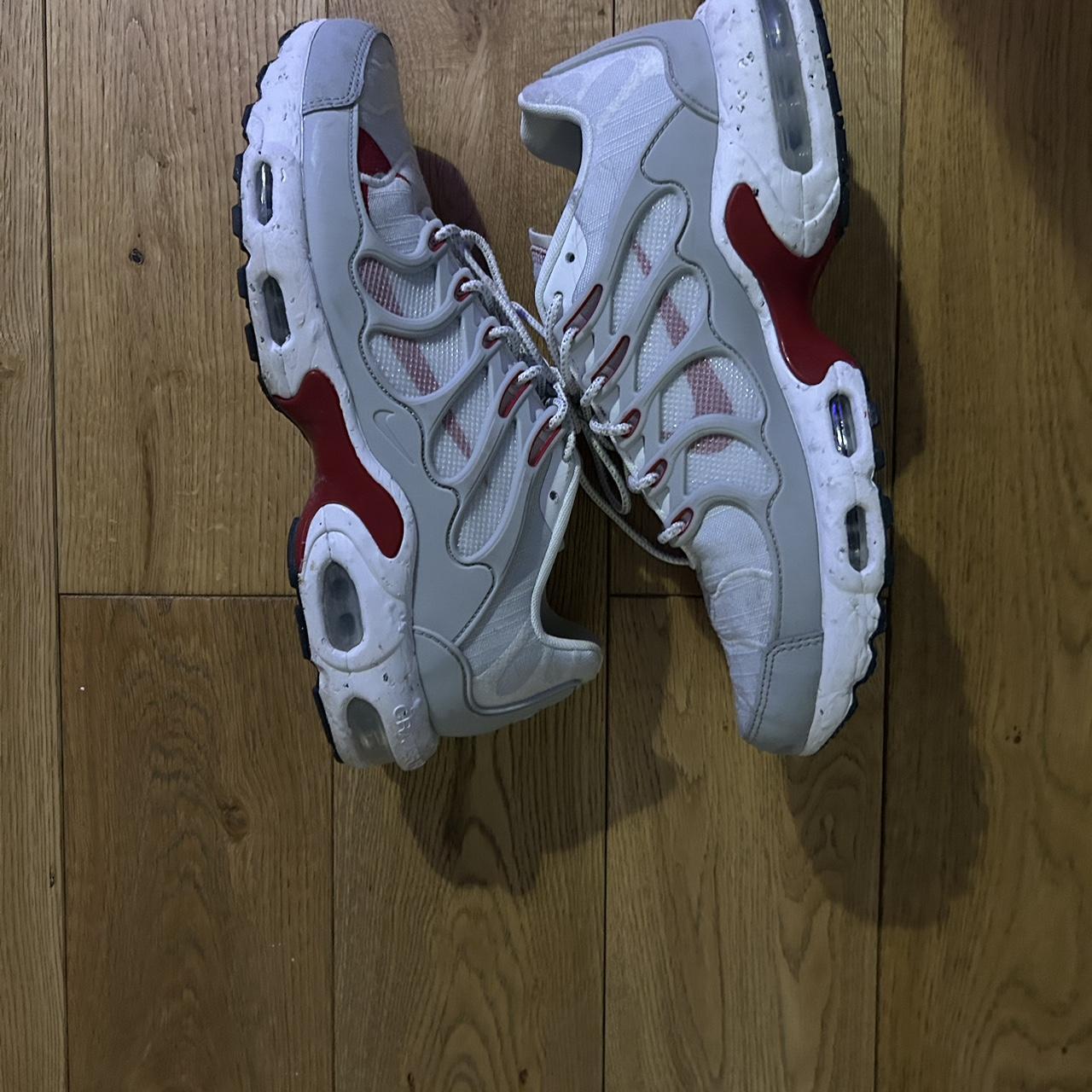 Nike air max plus TERRASCAPE,red and white,brand new... - Depop