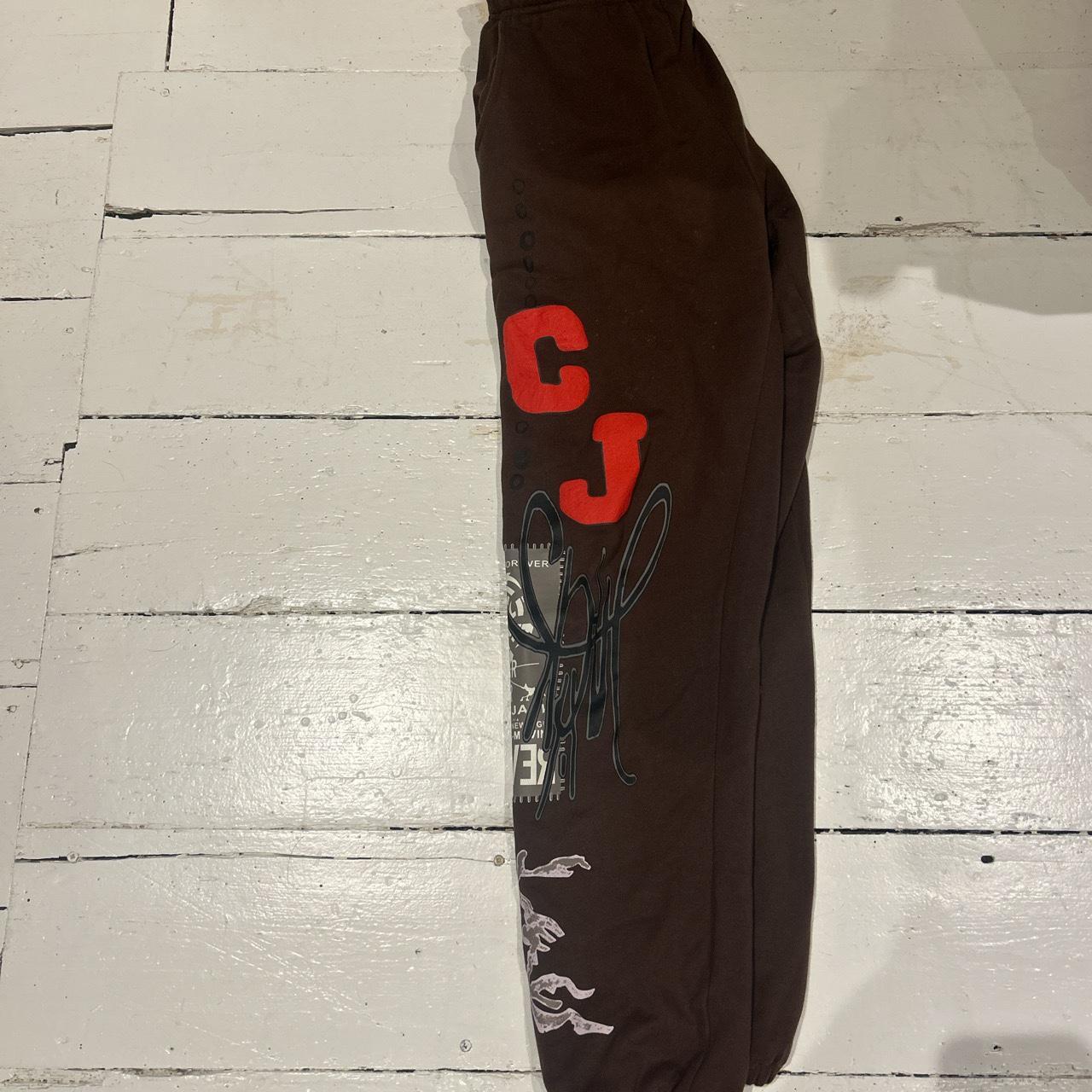 Travis Scott flare sweat pants size small worn a few... - Depop