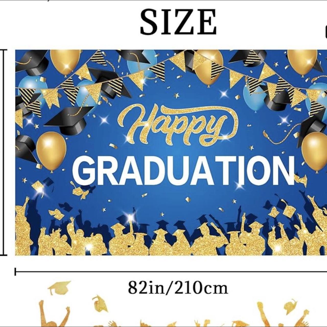 Graduation backdrop, no return - Depop