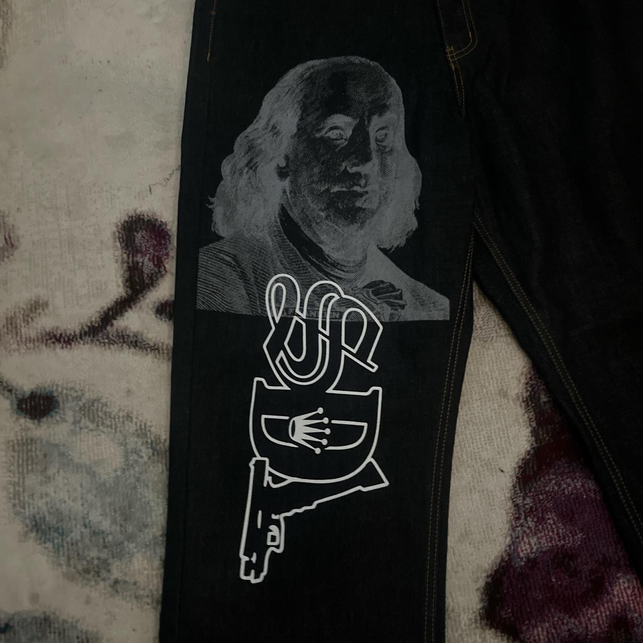 SDL jeans size 36 worn once baggy open to offers... - Depop