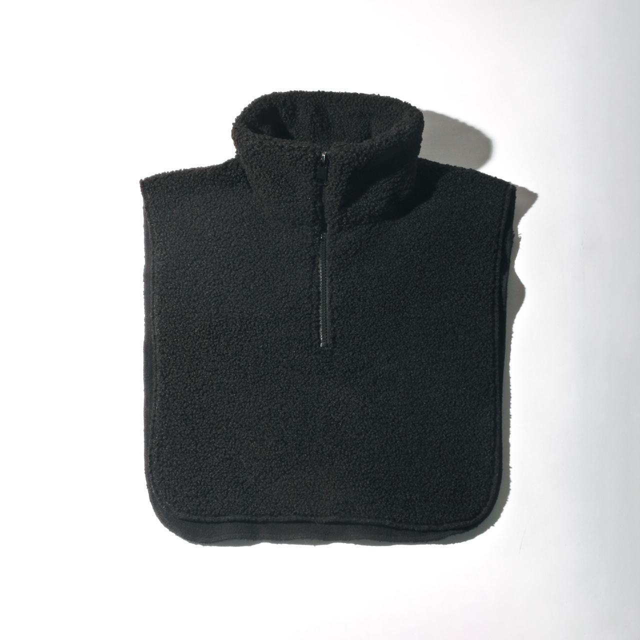 Fleece Quarter Zip Scarf Jacket Insert one size fits... - Depop