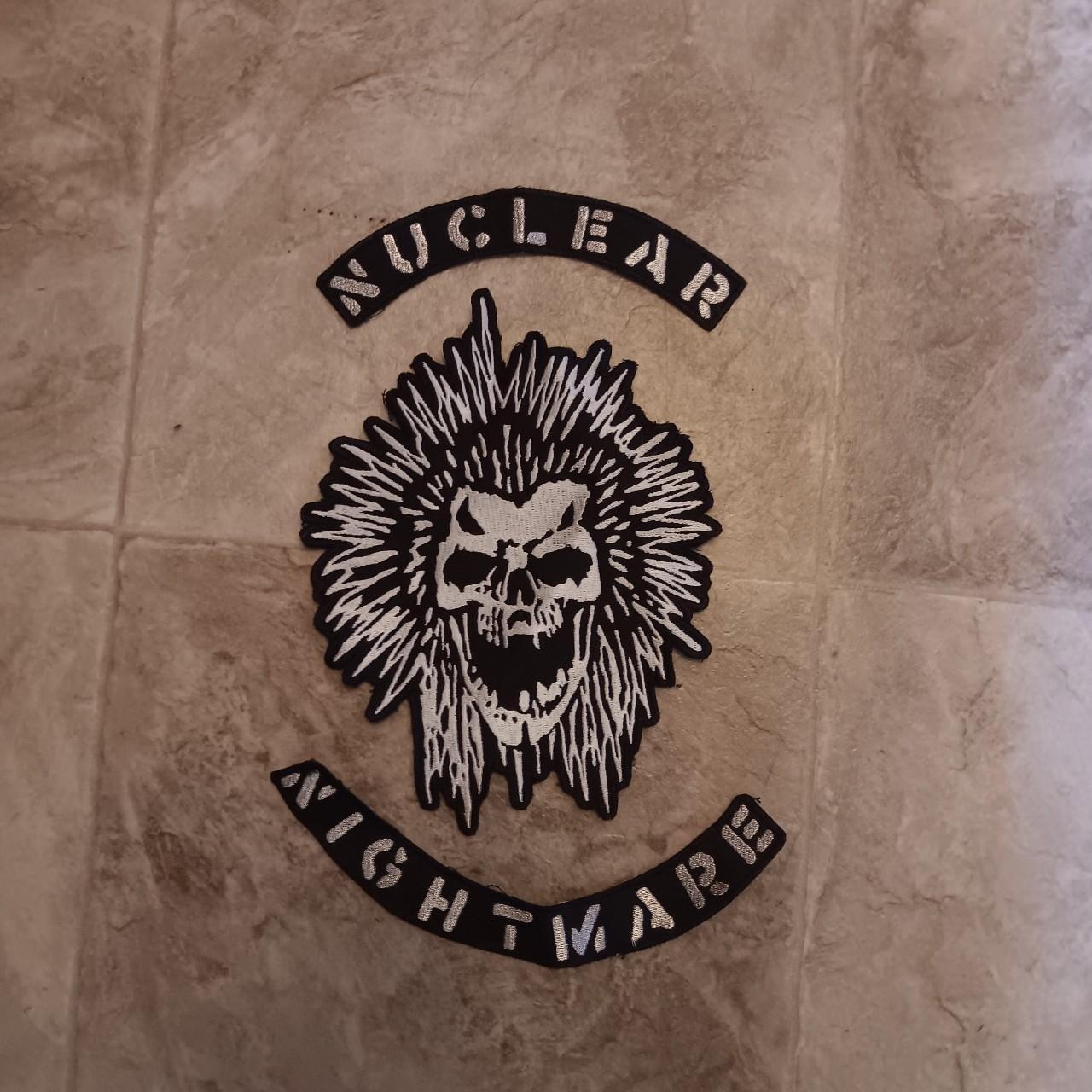 Inepsy embroidered 3 piece back patch set Some... - Depop