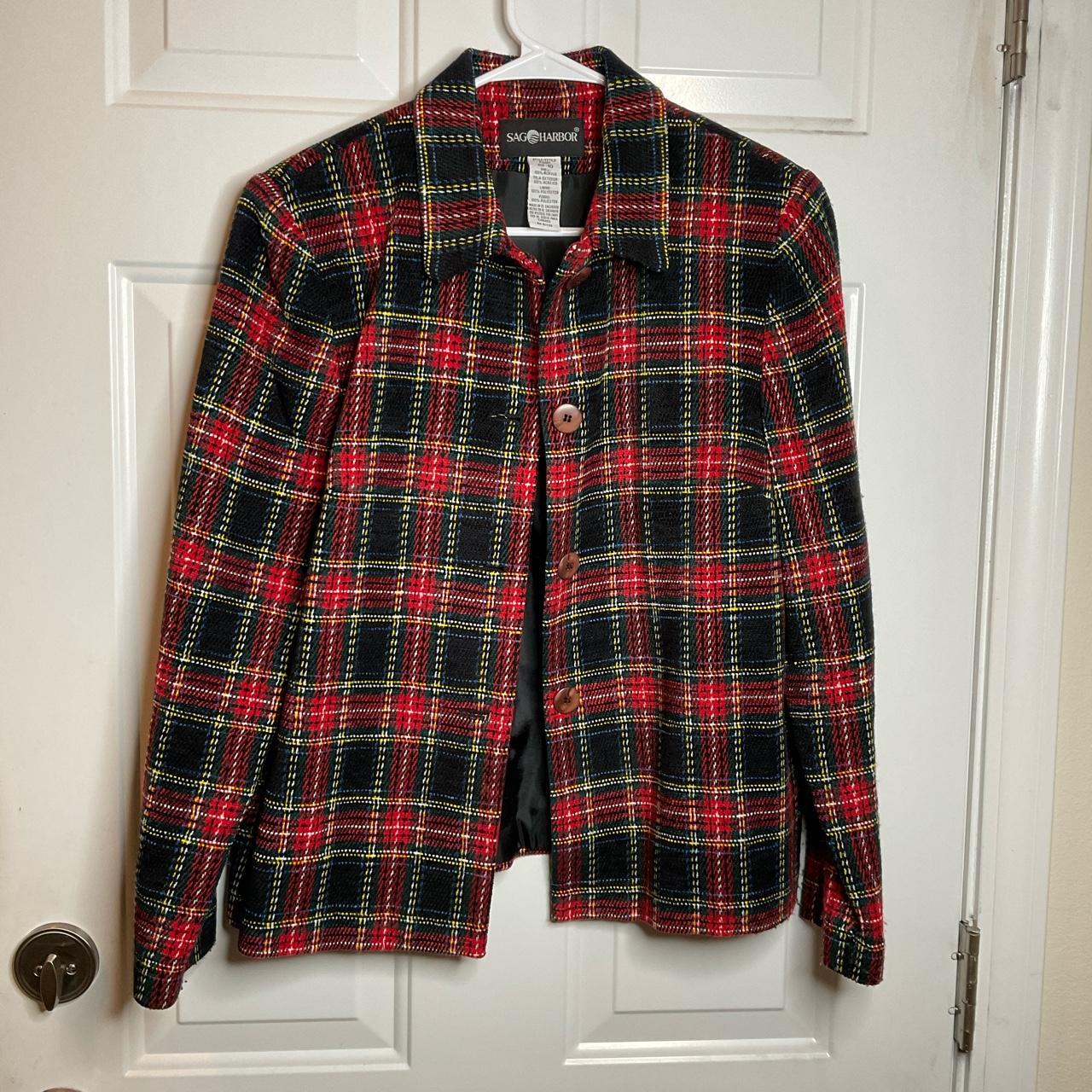 Sag Harbor Women's Red Coat | Depop