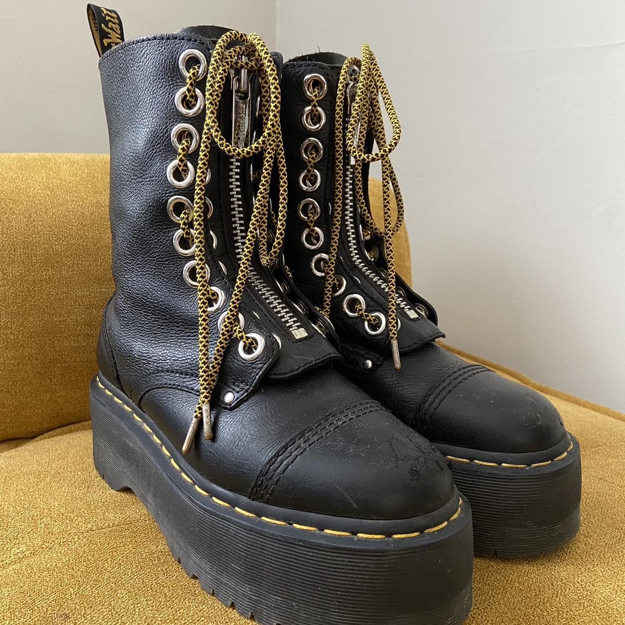 Dr. Martens Sinclair Hi Max Platform Boots 🖤... | Depop
