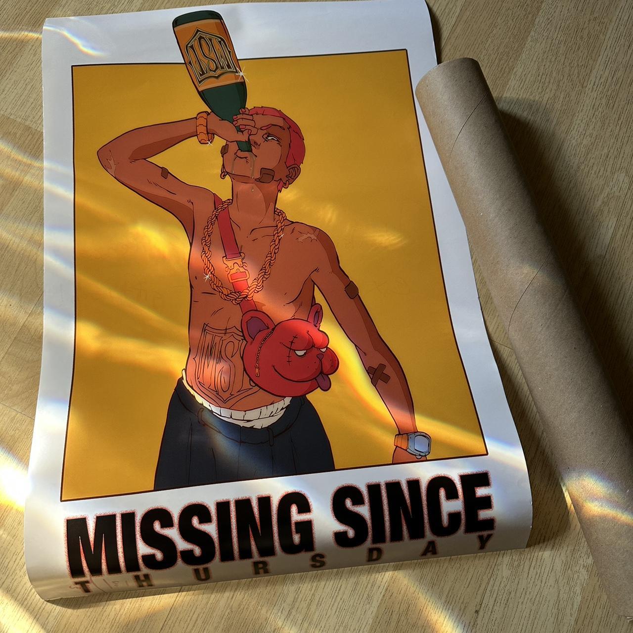 Missing Since Thursday poster Pristine condition... - Depop