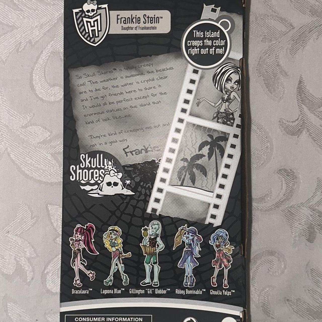 Monster high first wave Frankie stein skull shores... - Depop