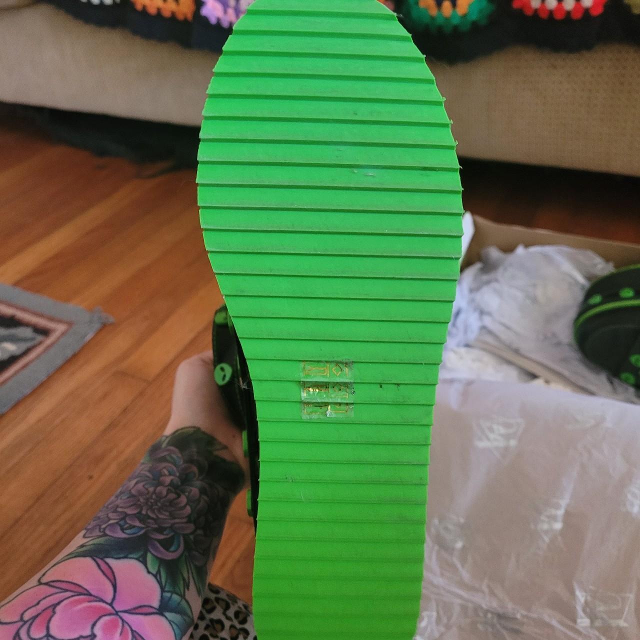 YRU alien platform sneakers size 9 worn once,... - Depop