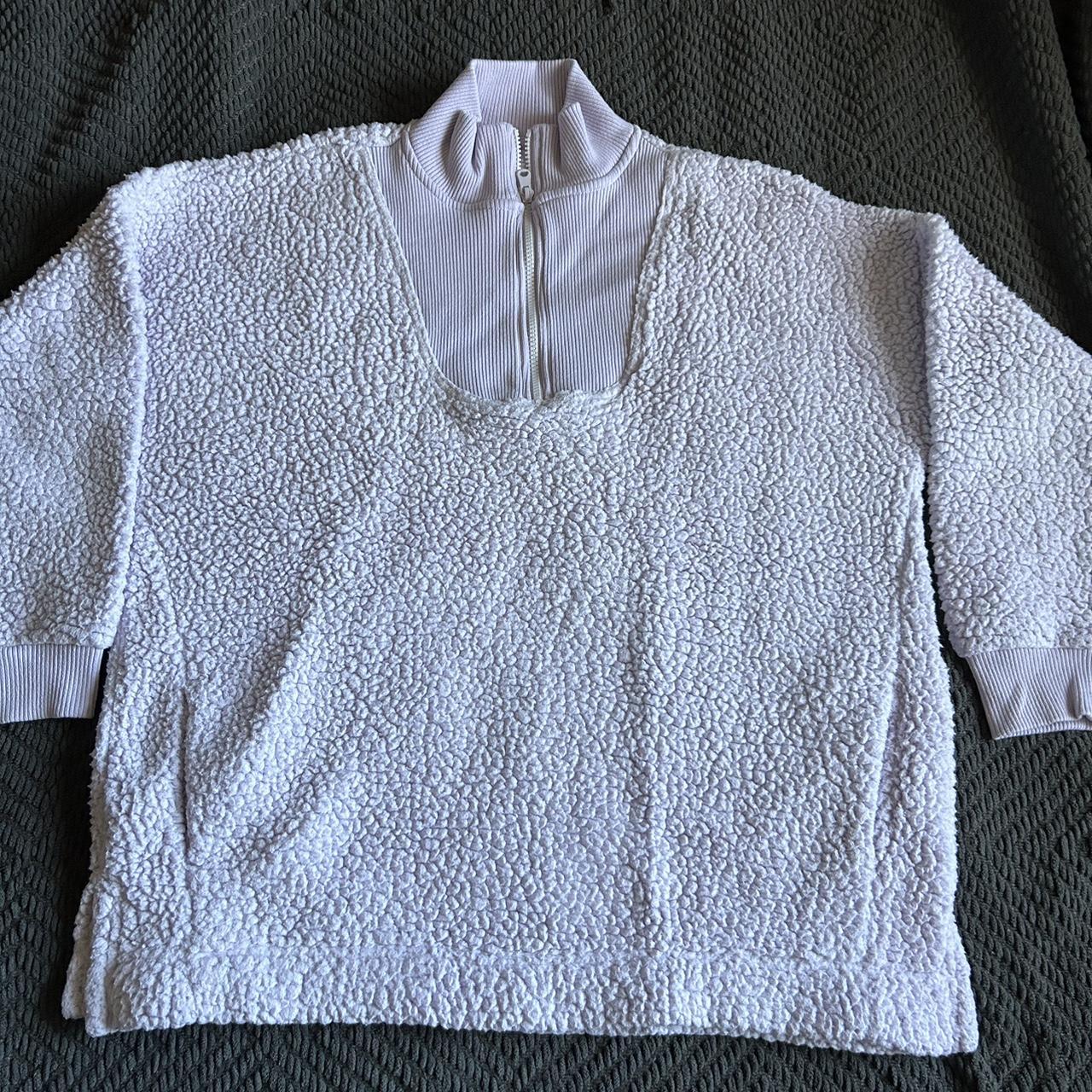 aerie purple oversized sweater size M #aerie... - Depop