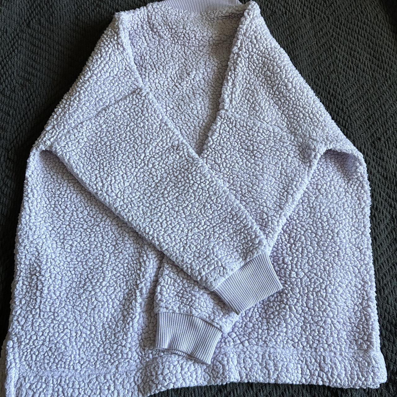 aerie purple oversized sweater size M #aerie... - Depop