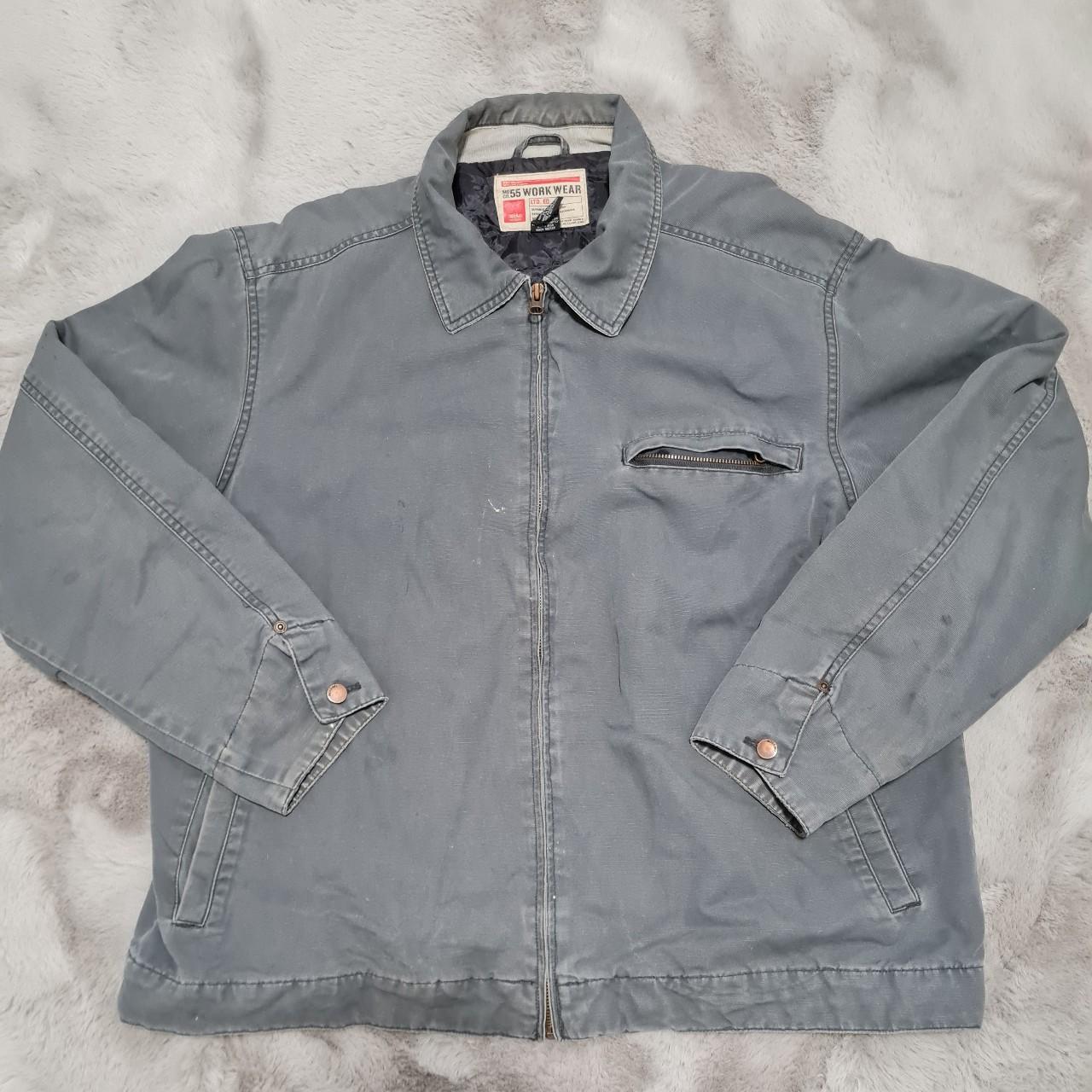 Mossimo Canvas Mo Co 55. Workwear Trucker jacket... - Depop
