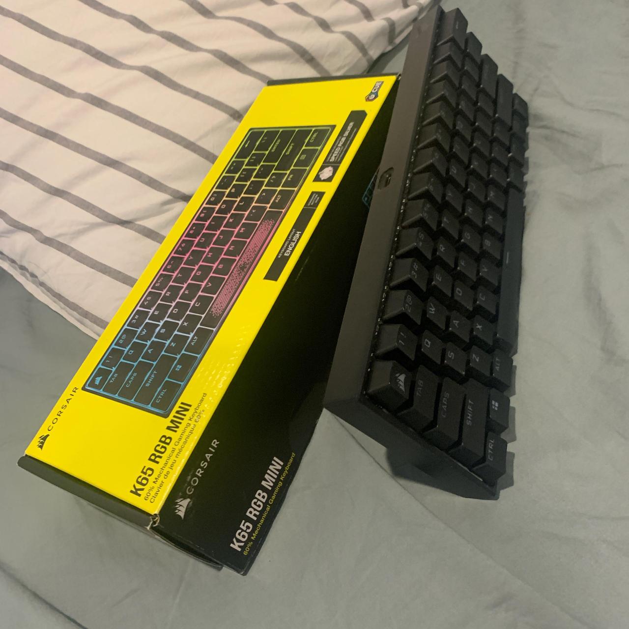 Corsair mini gaming keyboard - Depop