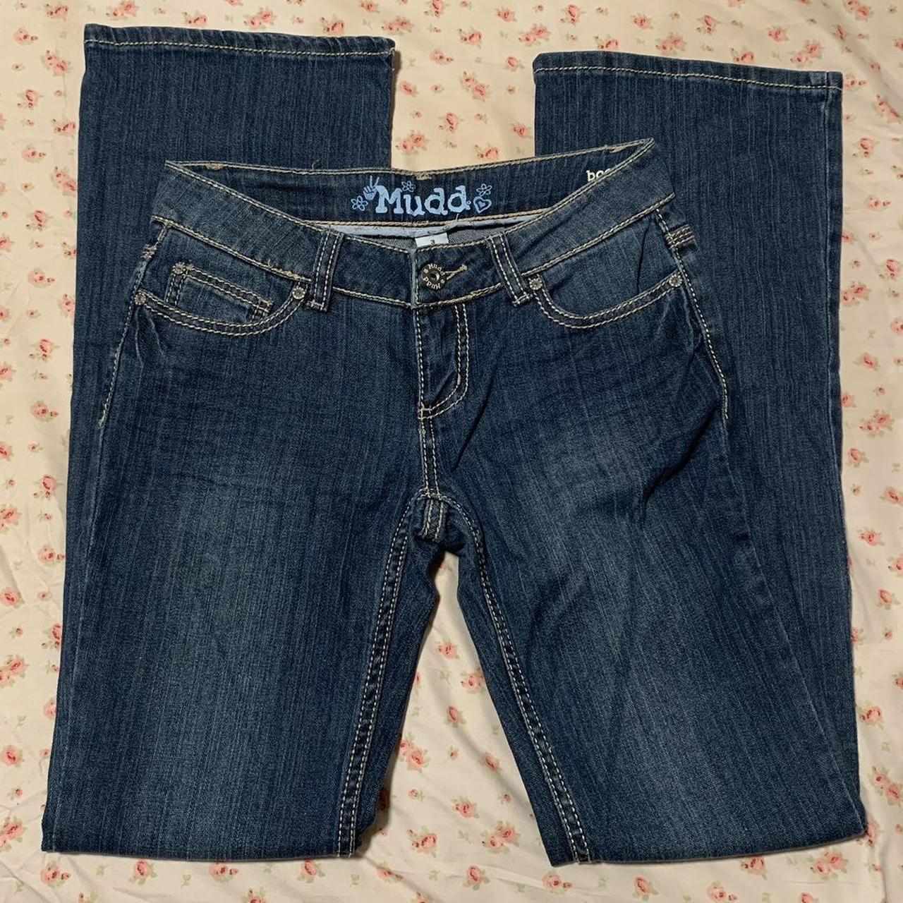 mudd low rise bootcut jeans perfect condition... - Depop
