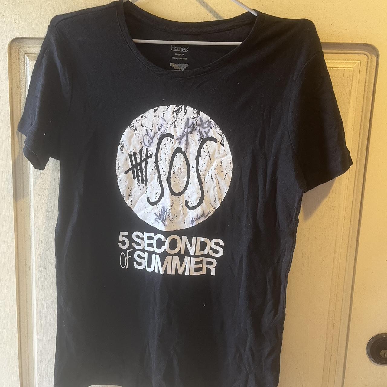Original 5 seconds of summer signed merch, authentic... - Depop