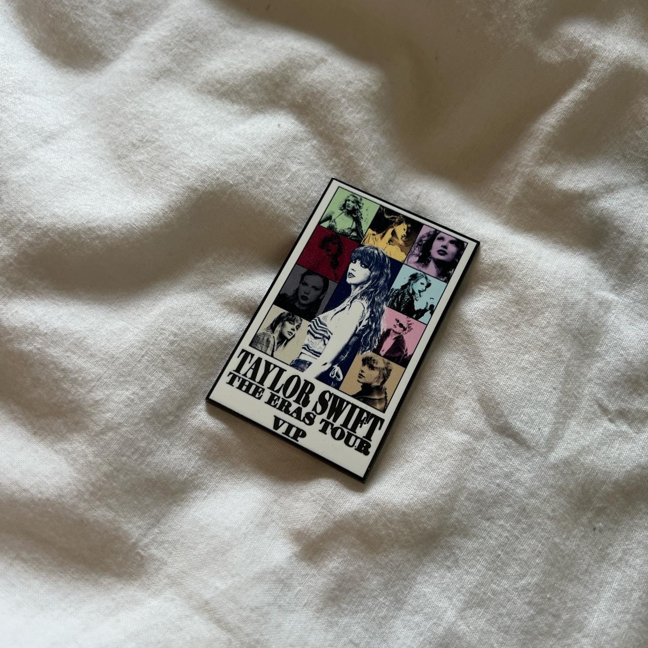 taylor swift pin from vip box - rare,, not... - Depop