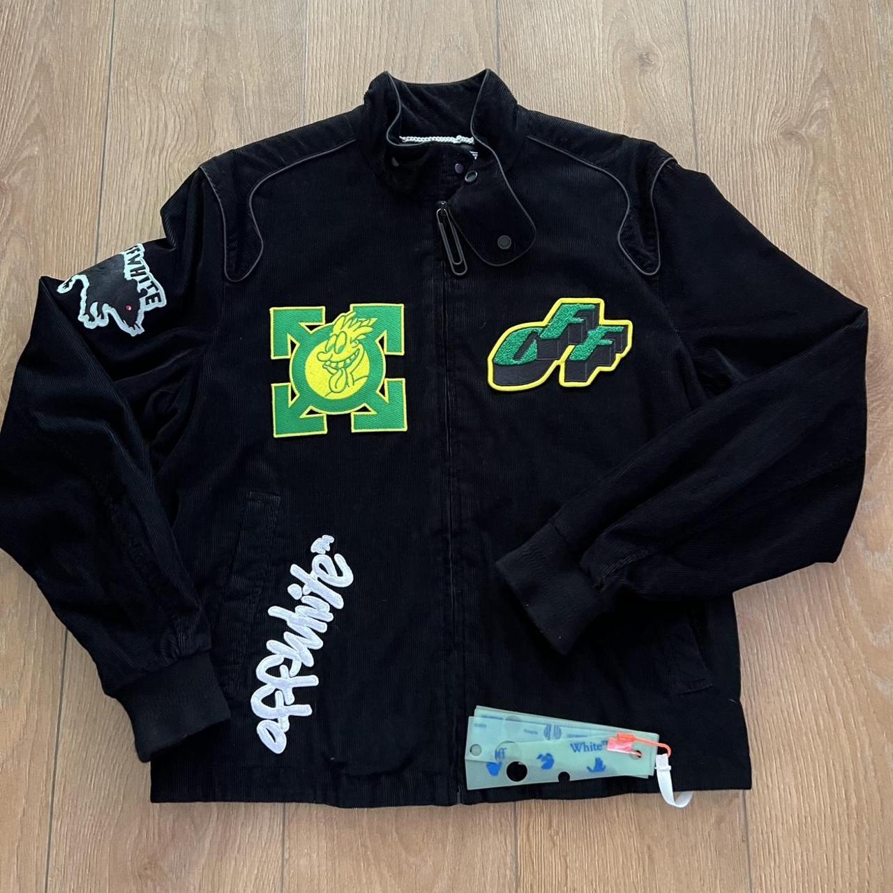 Off-White Men's Black Jacket | Depop