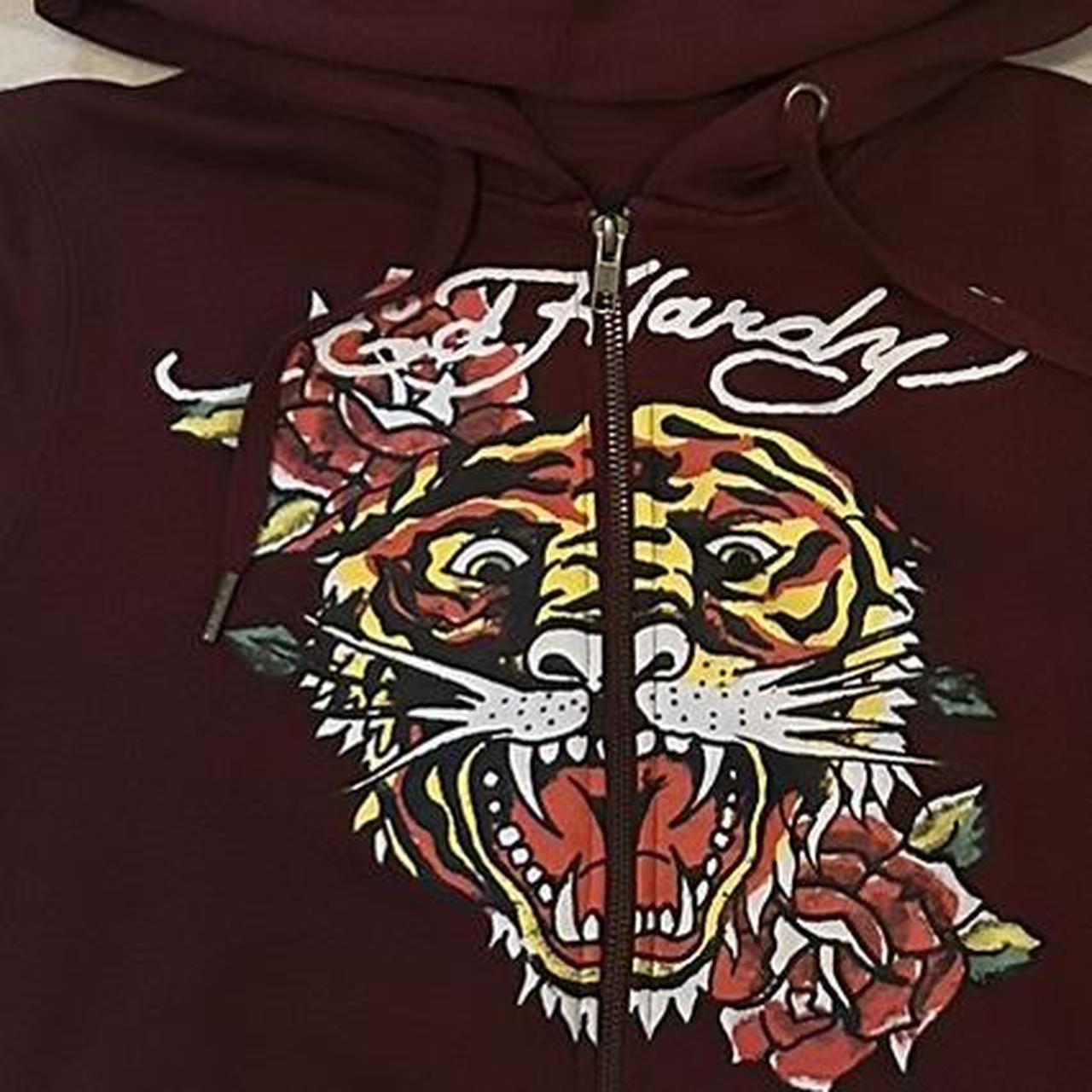 -brand new maroon at Hardy jacket- [super... - Depop