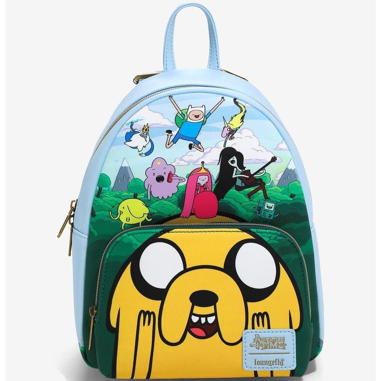 gently used loungefly adventure time bag from hot... - Depop
