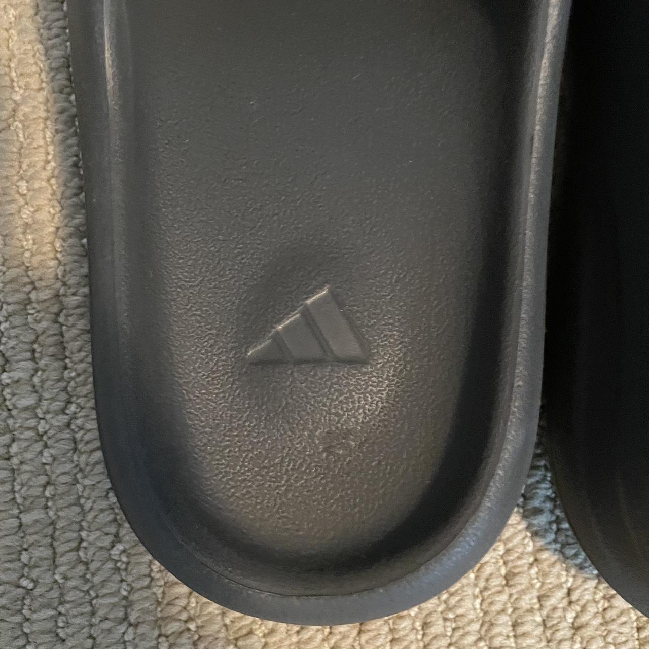 YZY SLIDES ONYX SIZE 11 #yeezy #slides #yeezyslides... - Depop