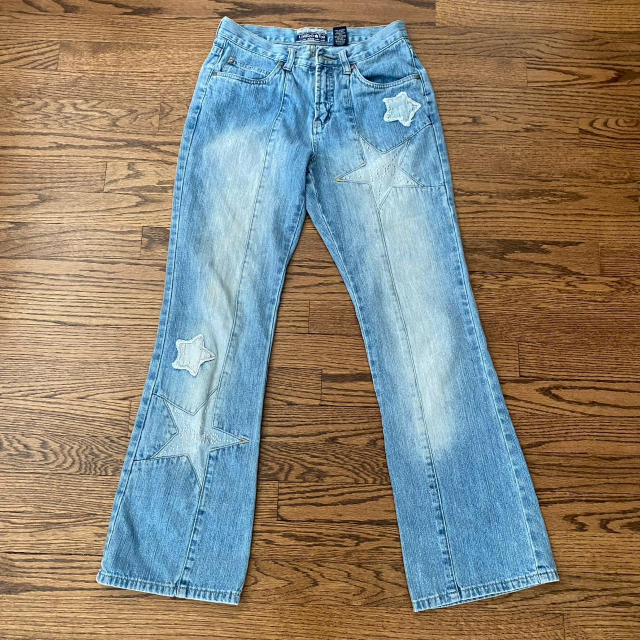 Limited Too Women's Blue Jeans | Depop