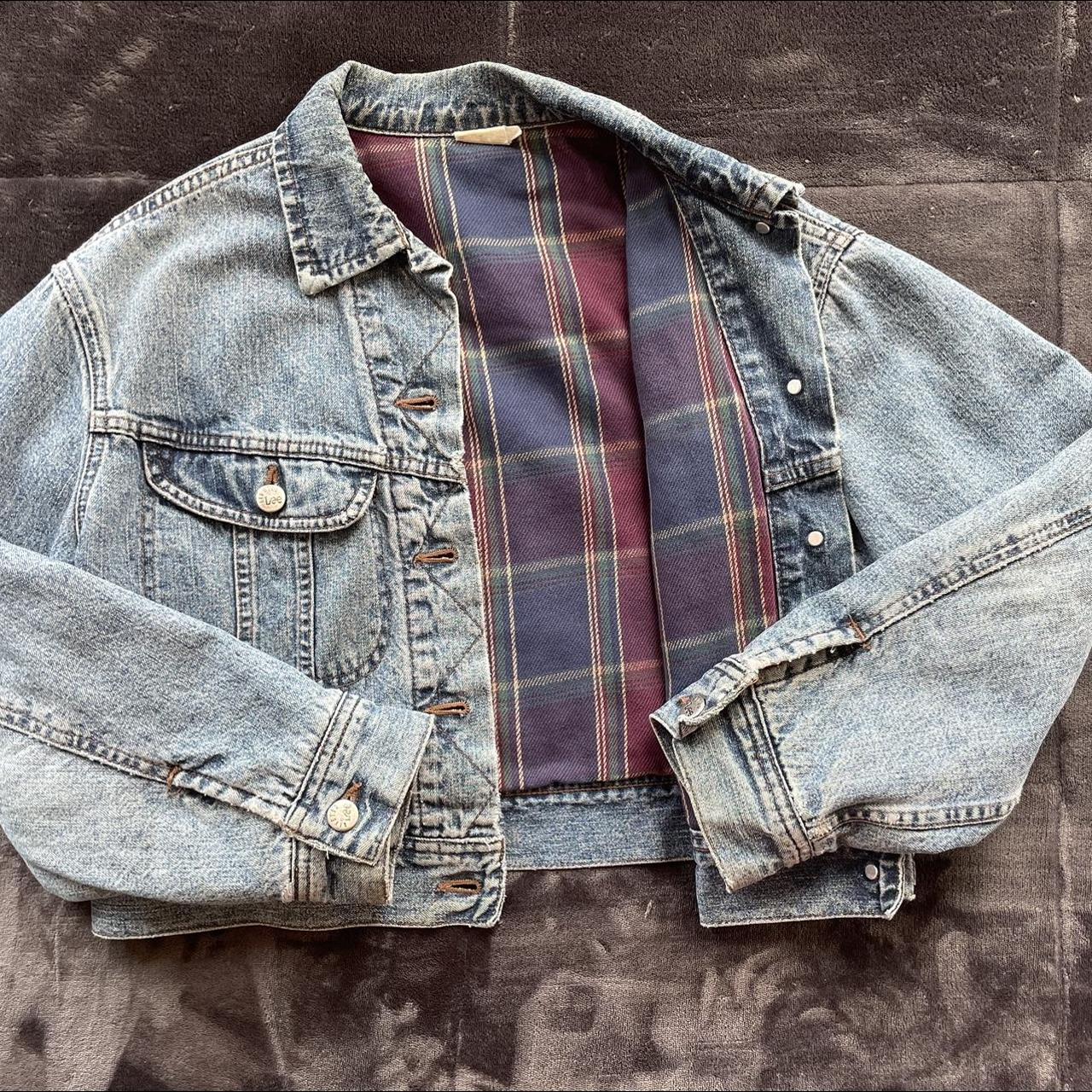 Lee Women's Blue Jacket | Depop