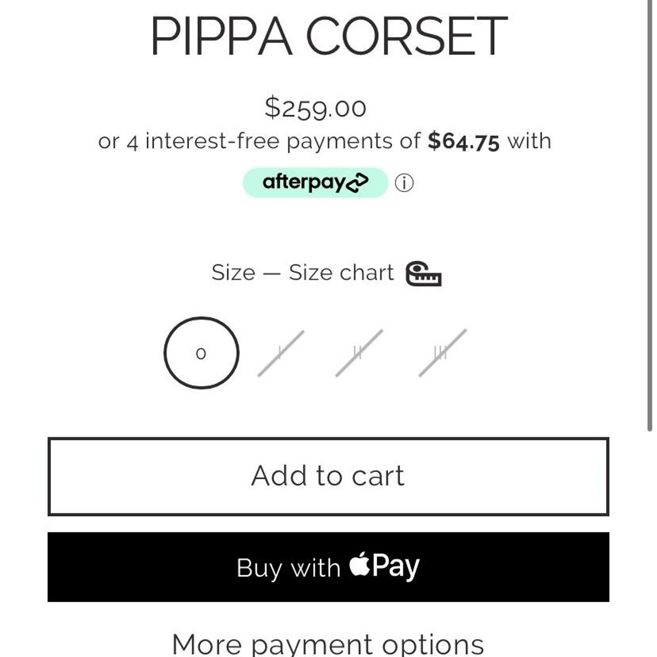 EISHA PIPPA CORSETTE bought $130 NOT SELLING HOWEVER... - Depop