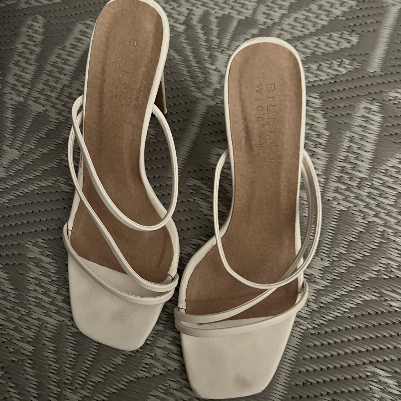 Billini heels work twice white - Depop