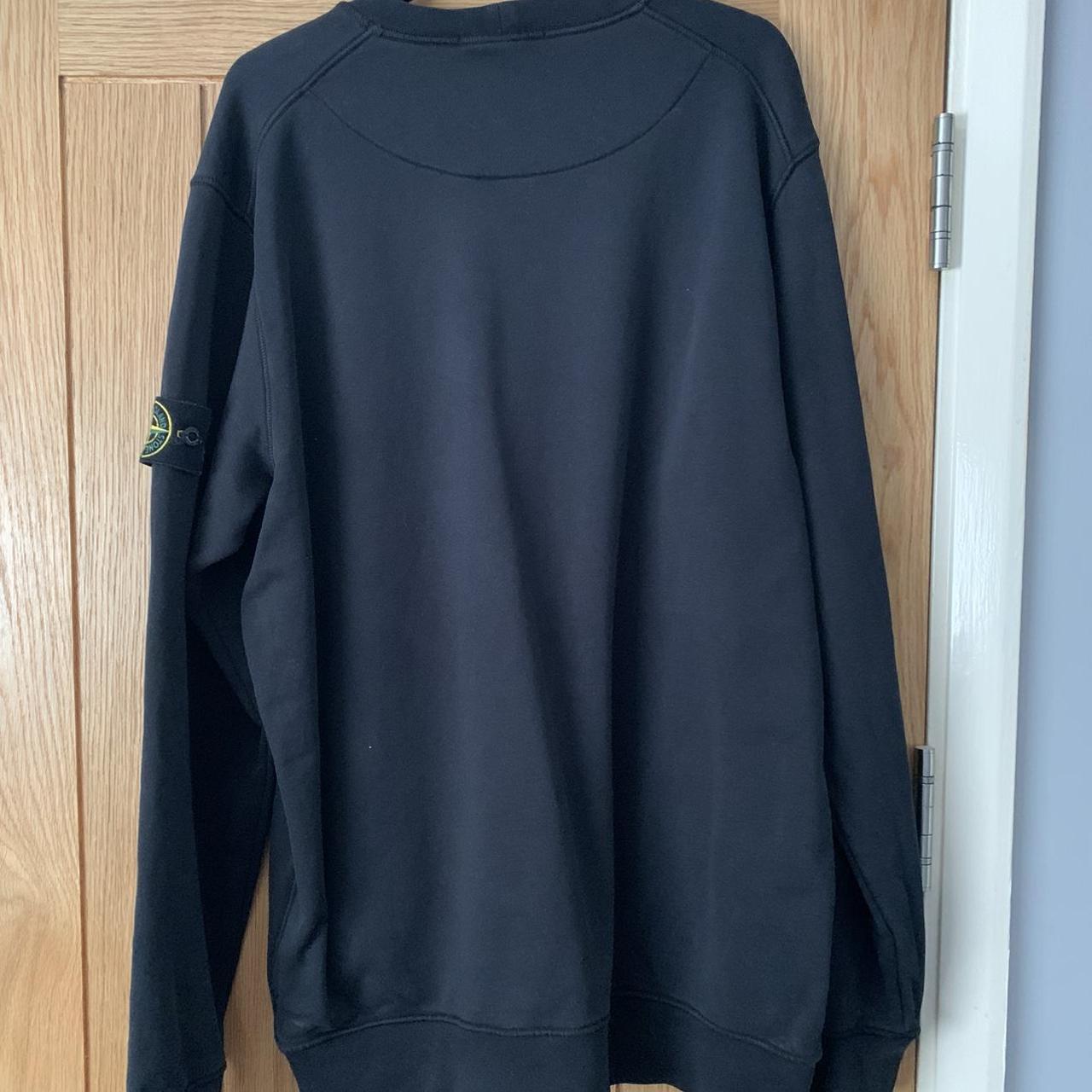 Standard black stone island jumper. Great condition.... - Depop