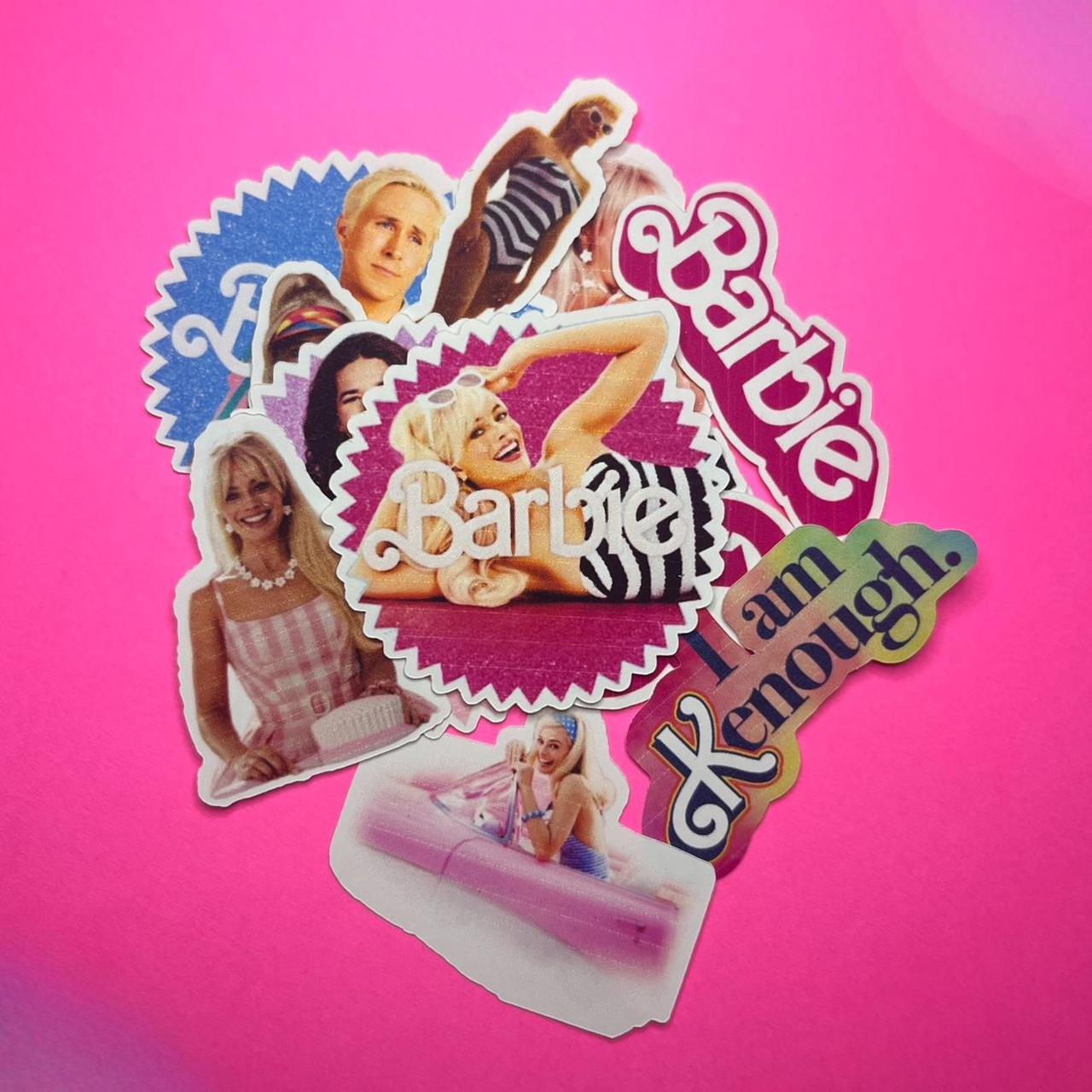 Barbie Movie Vinyl Stickers comes with 12 Barbie... - Depop