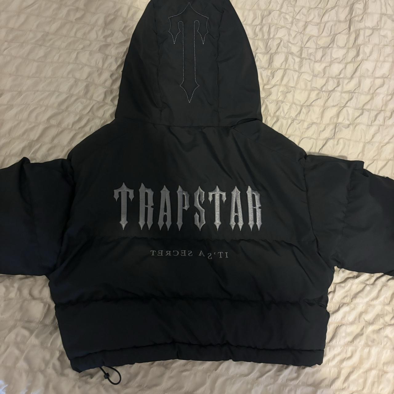 trapstar women cropped jacket, size s, very good... - Depop