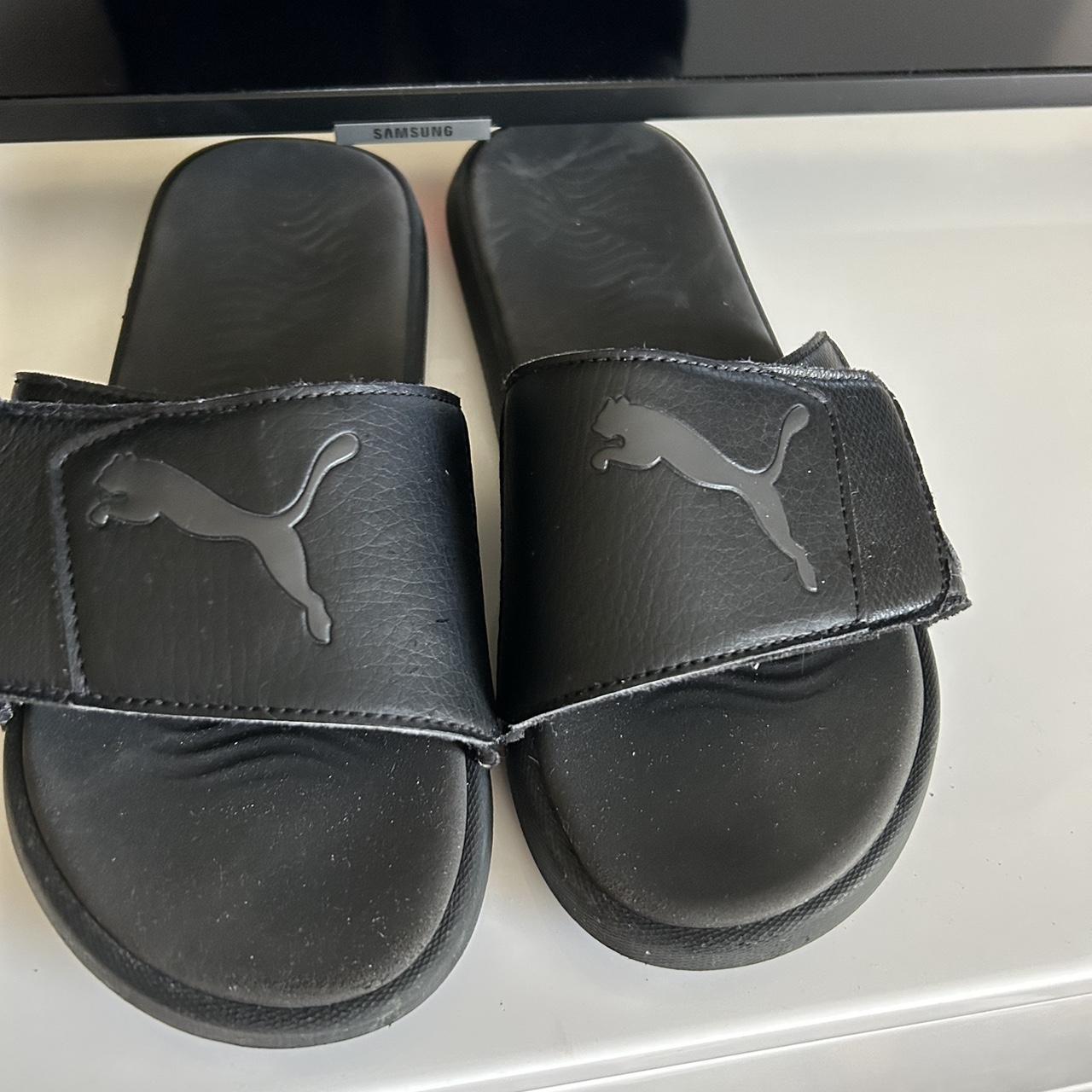 Puma slides - Depop