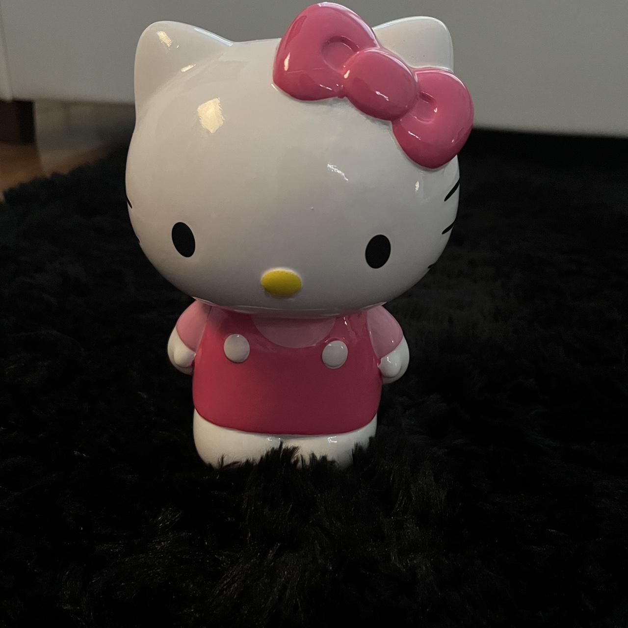 OPEN TO OFFERS! hello kitty piggy bank cute for room... | Depop