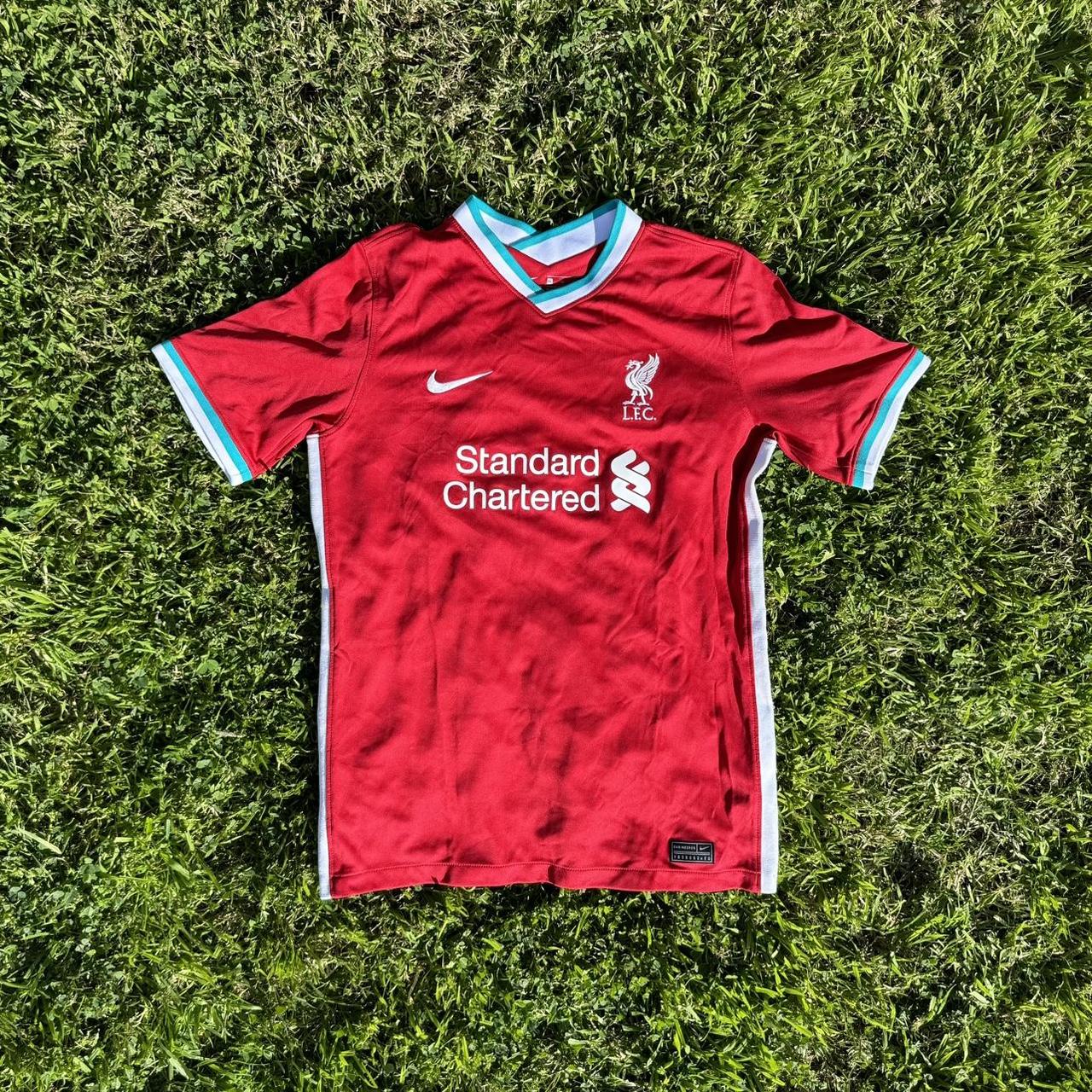 Liverpool Nike Soccer Jersey - Tagged an XL Youth... - Depop