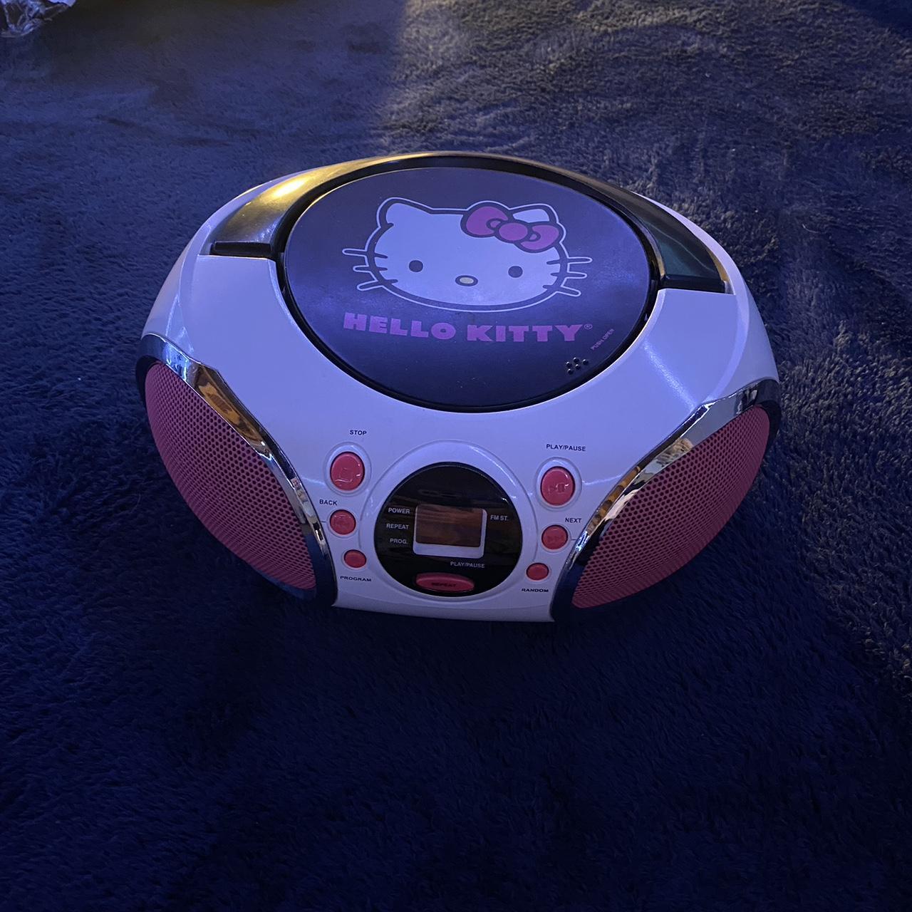 hello kitty cd player - like new - good condition... - Depop
