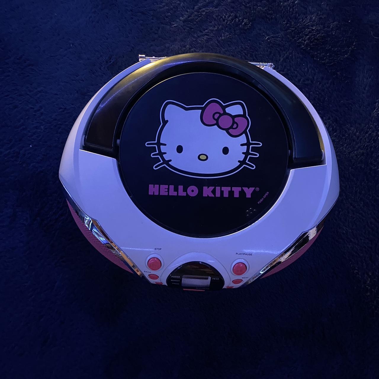 hello kitty cd player - like new - good condition... - Depop